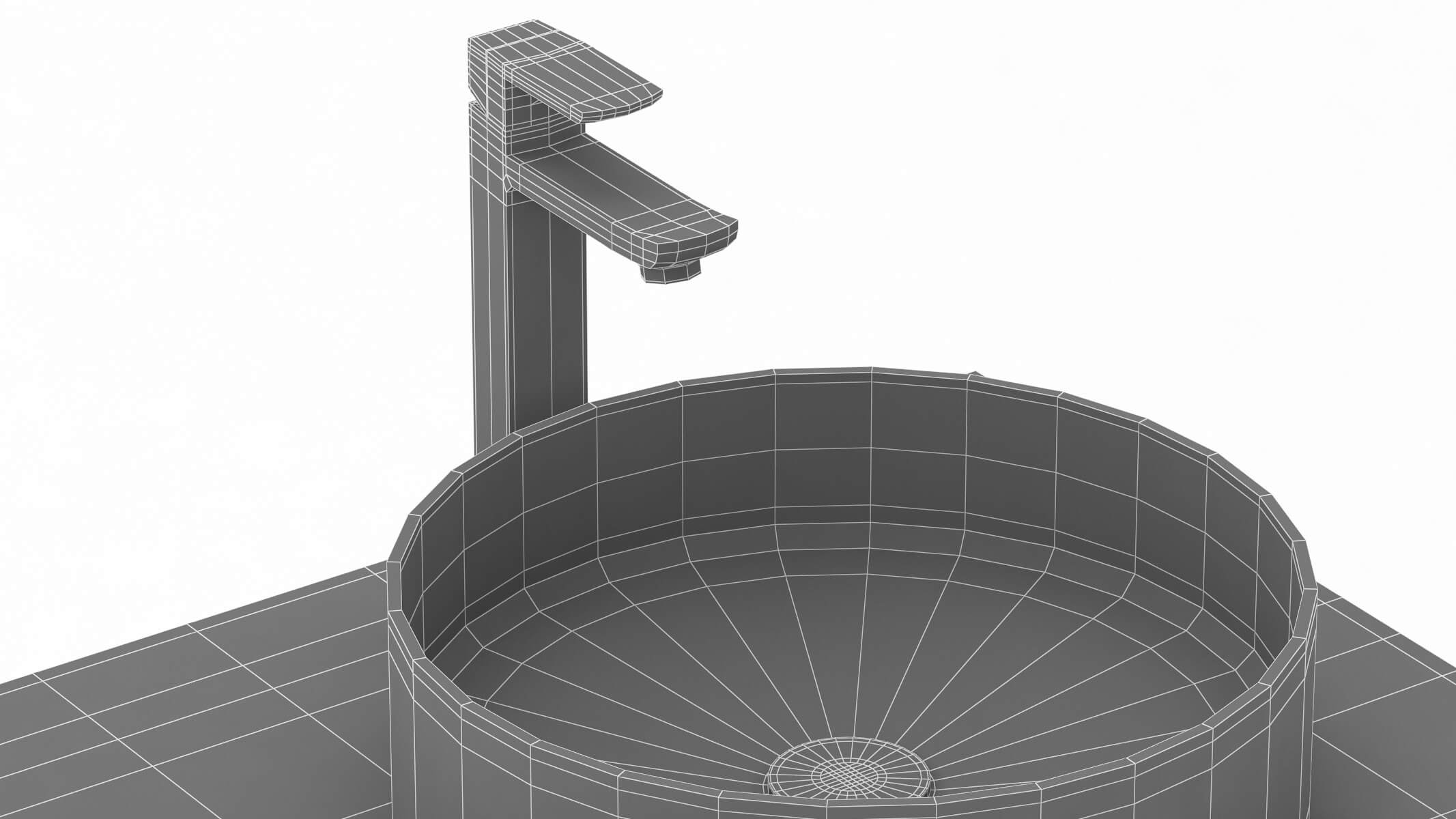 Toto Arvina Round Vessel Lavatory - 3D Model by frezzy