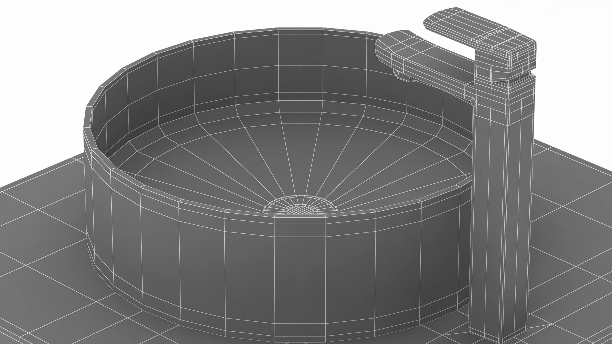 Toto Arvina Round Vessel Lavatory - 3D Model by frezzy