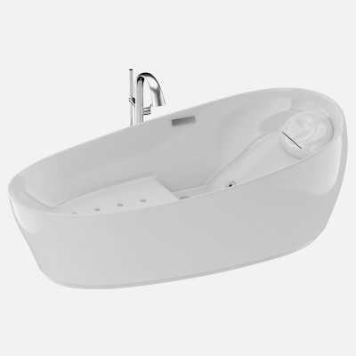 Toto Flotation Tub With Zero Dimension - 3D Model by frezzy