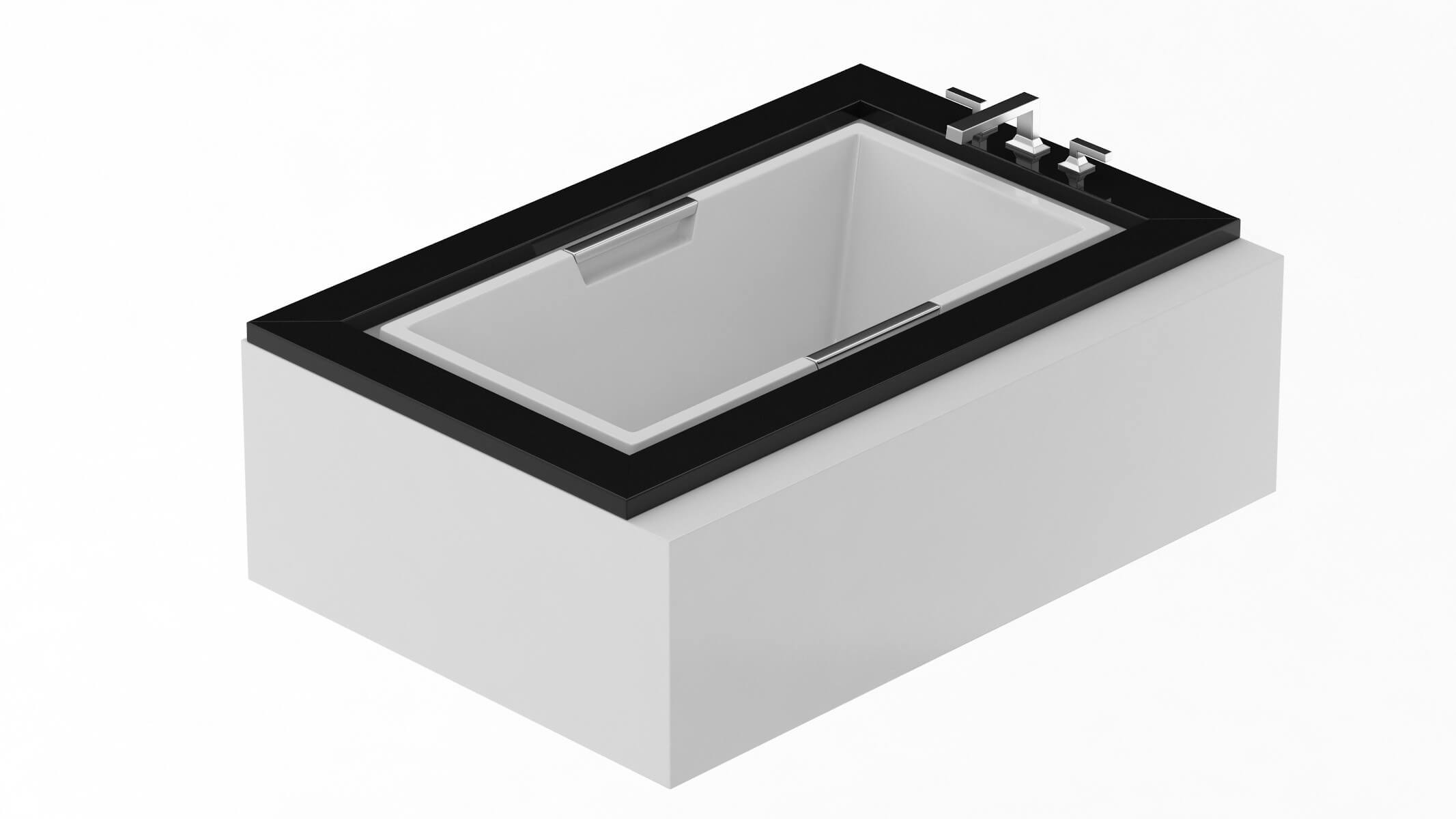 Toto Lloyd Soaker Bathtub - 3D Model by frezzy