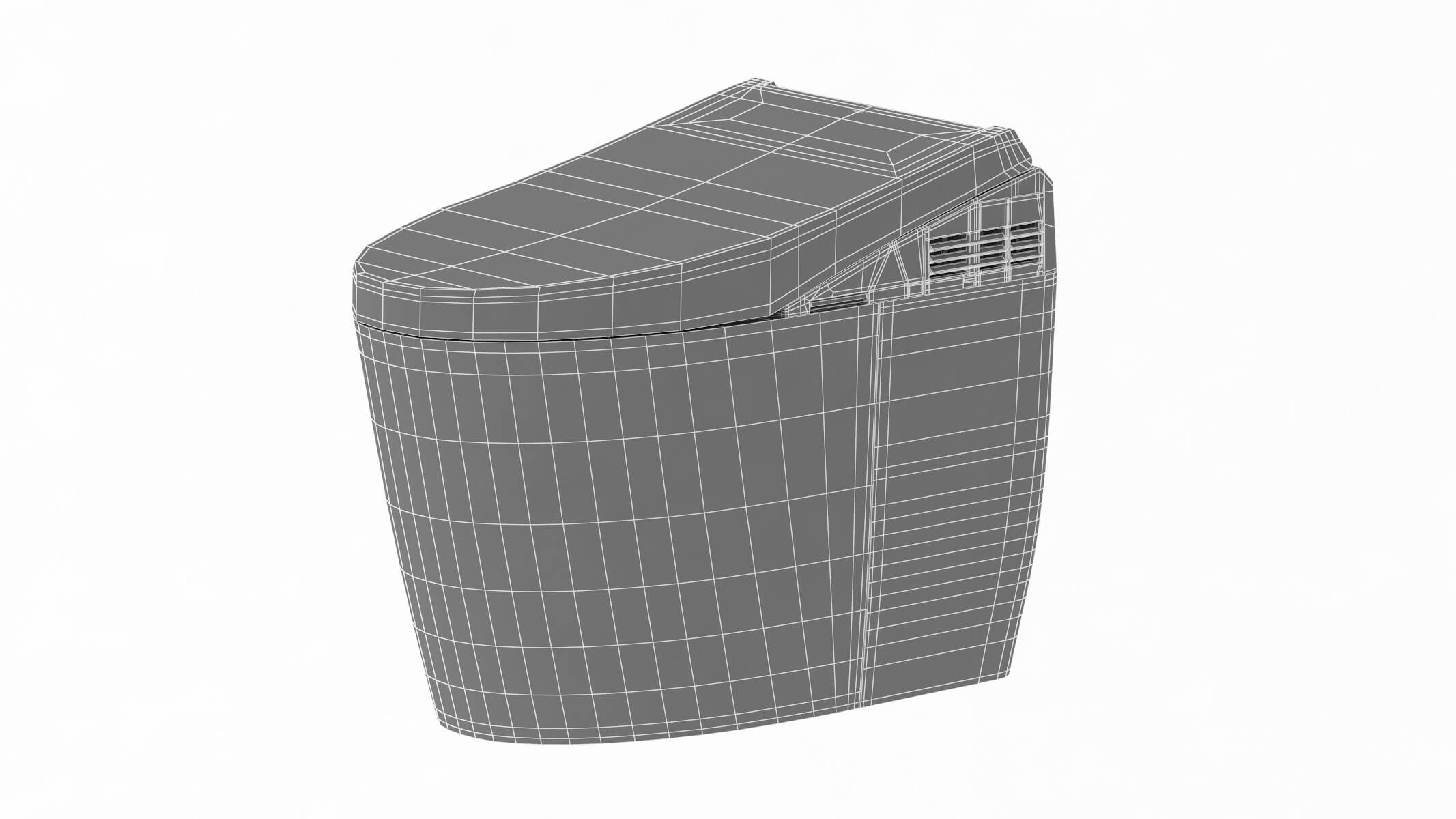 Toto Neorest AH Dual Flush Toilet - 3D Model by frezzy