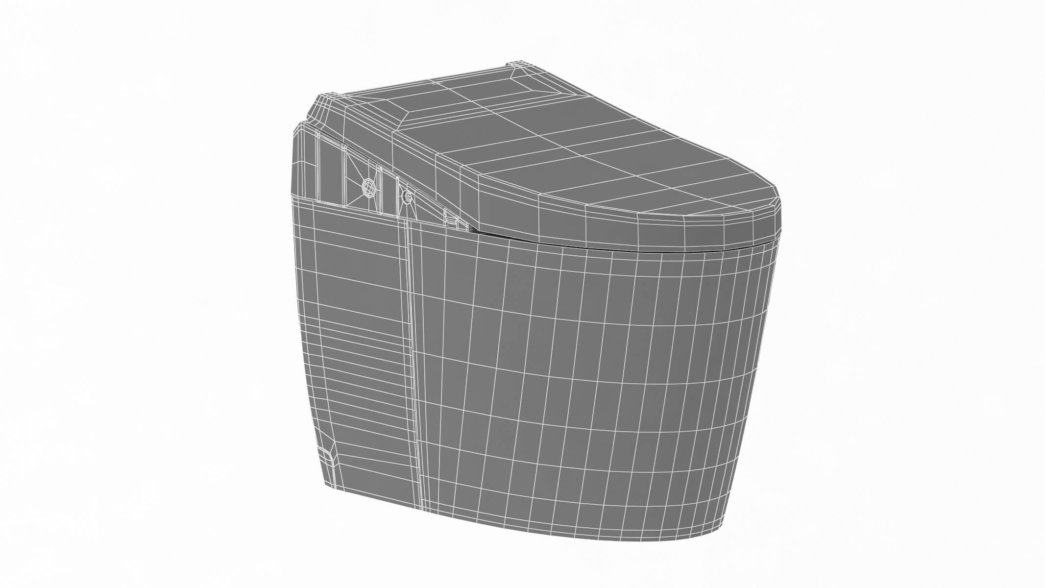 Toto Neorest AH Dual Flush Toilet - 3D Model by frezzy