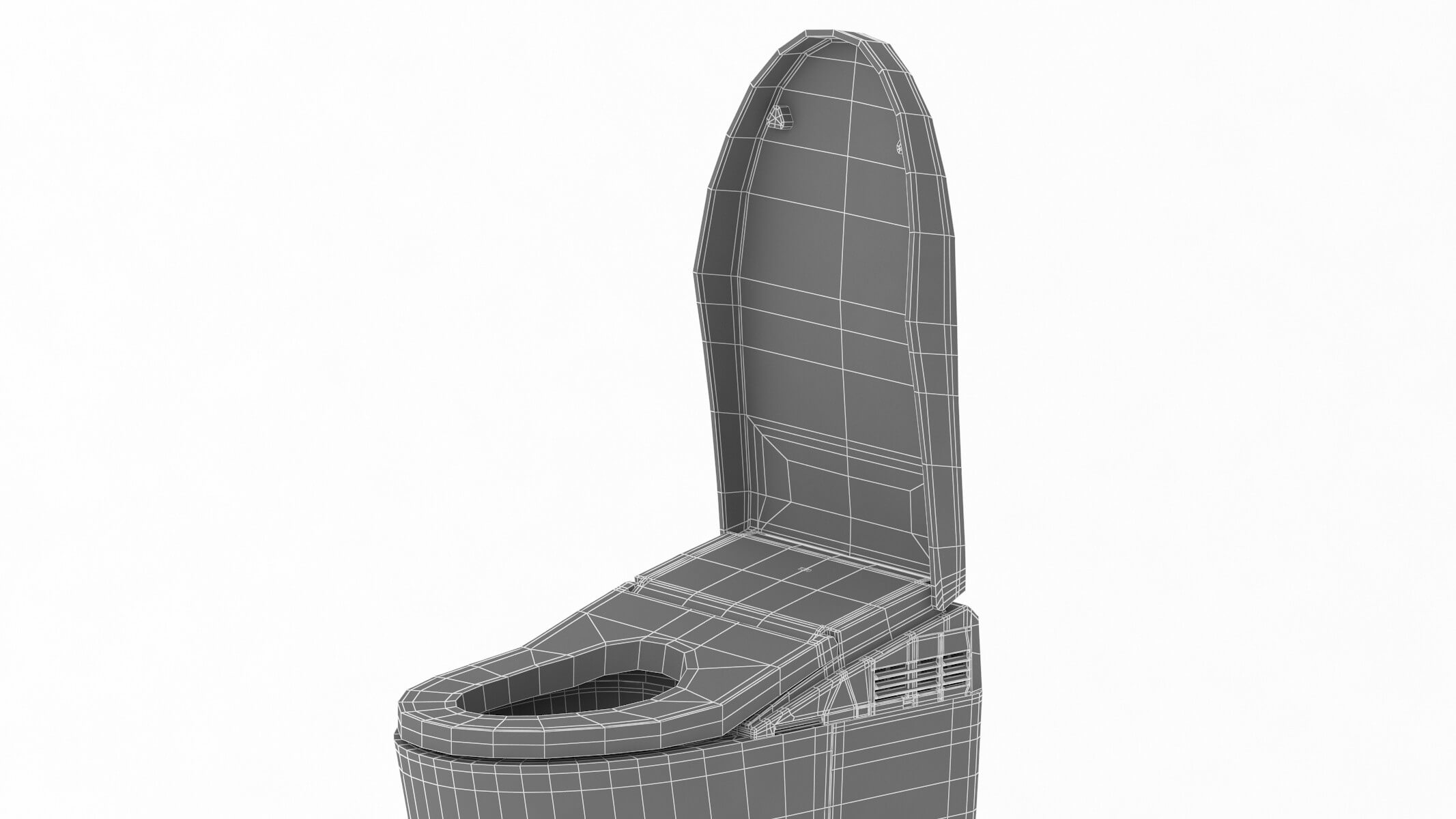 Toto Neorest AH Dual Flush Toilet - 3D Model by frezzy