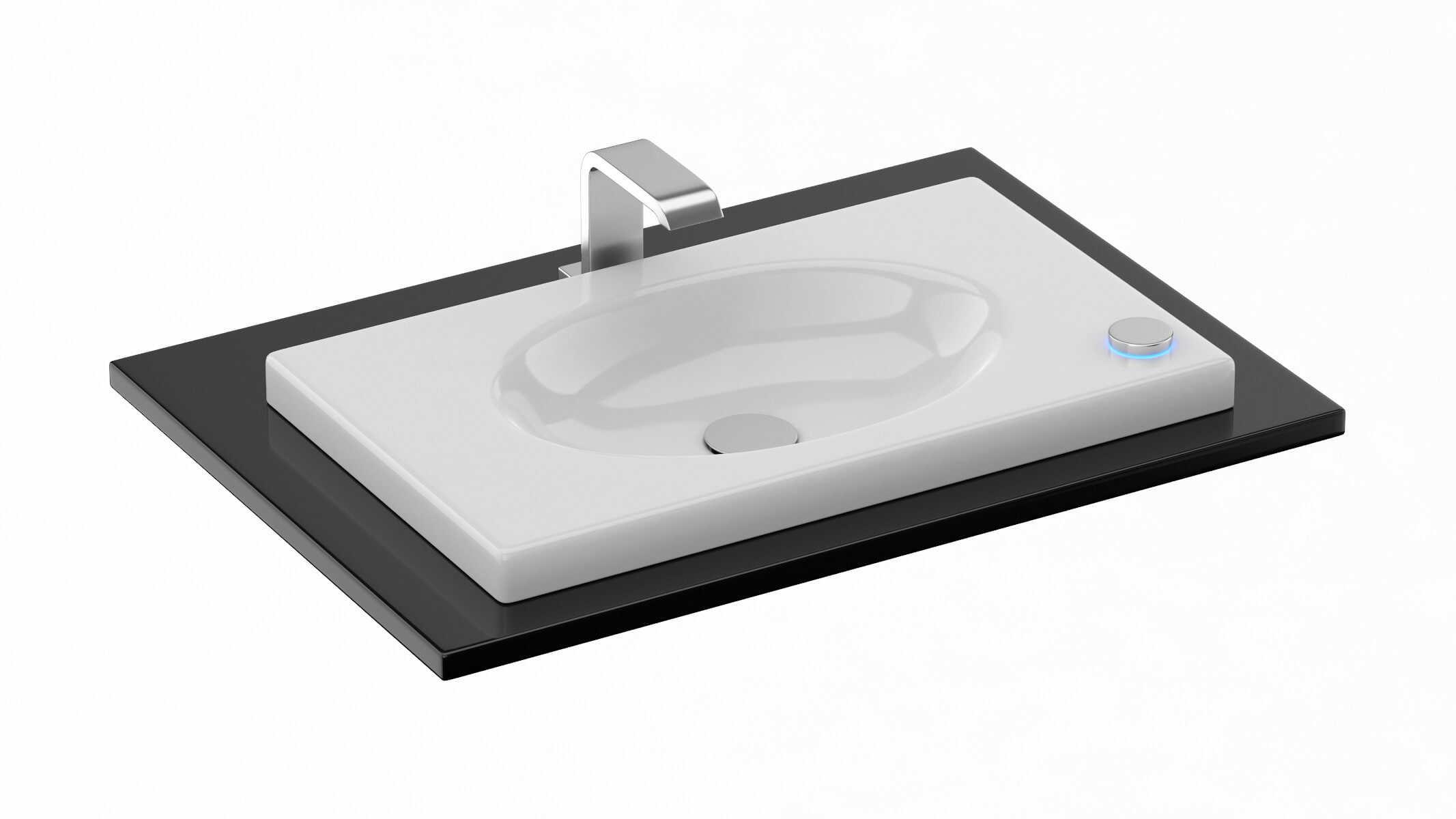 Toto Neorest II Vessel Lavatory With LED Lighting - 3D Model by frezzy