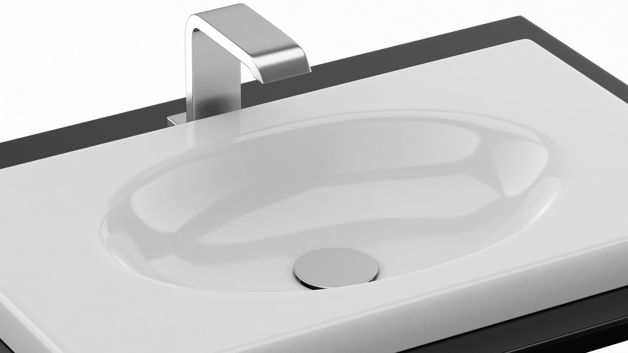 Toto Neorest II Vessel Lavatory With LED Lighting - 3D Model by frezzy