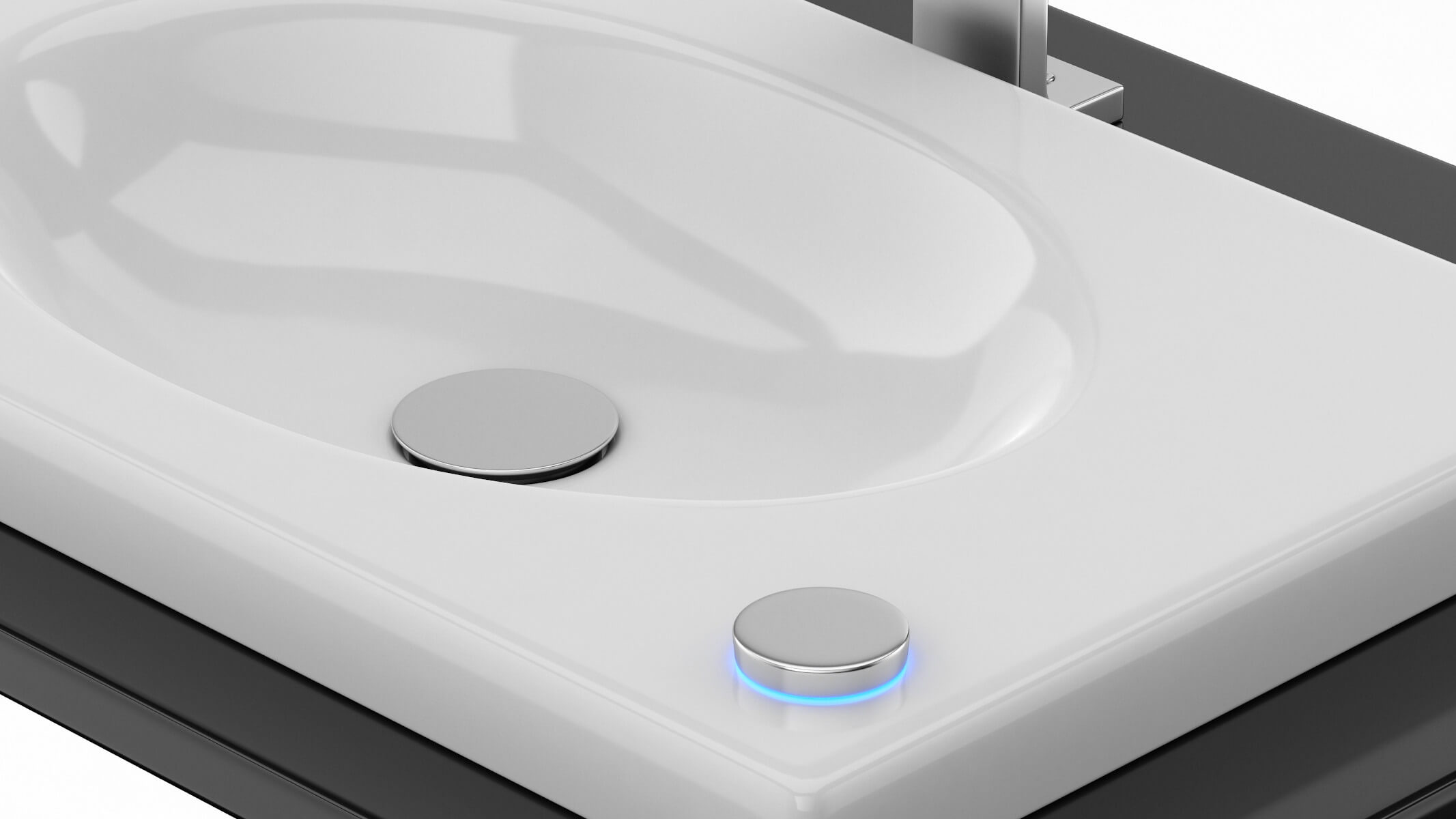 Toto Neorest II Vessel Lavatory With LED Lighting - 3D Model by frezzy