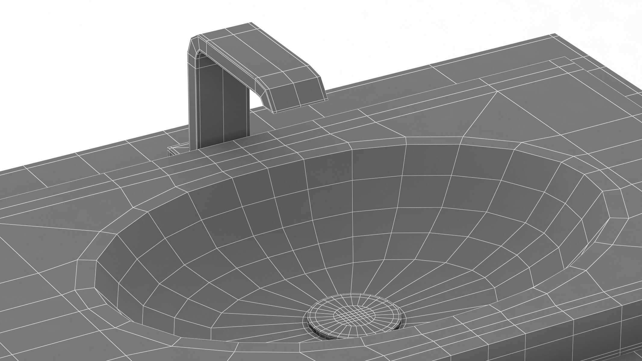 Toto Neorest II Vessel Lavatory With LED Lighting - 3D Model by frezzy