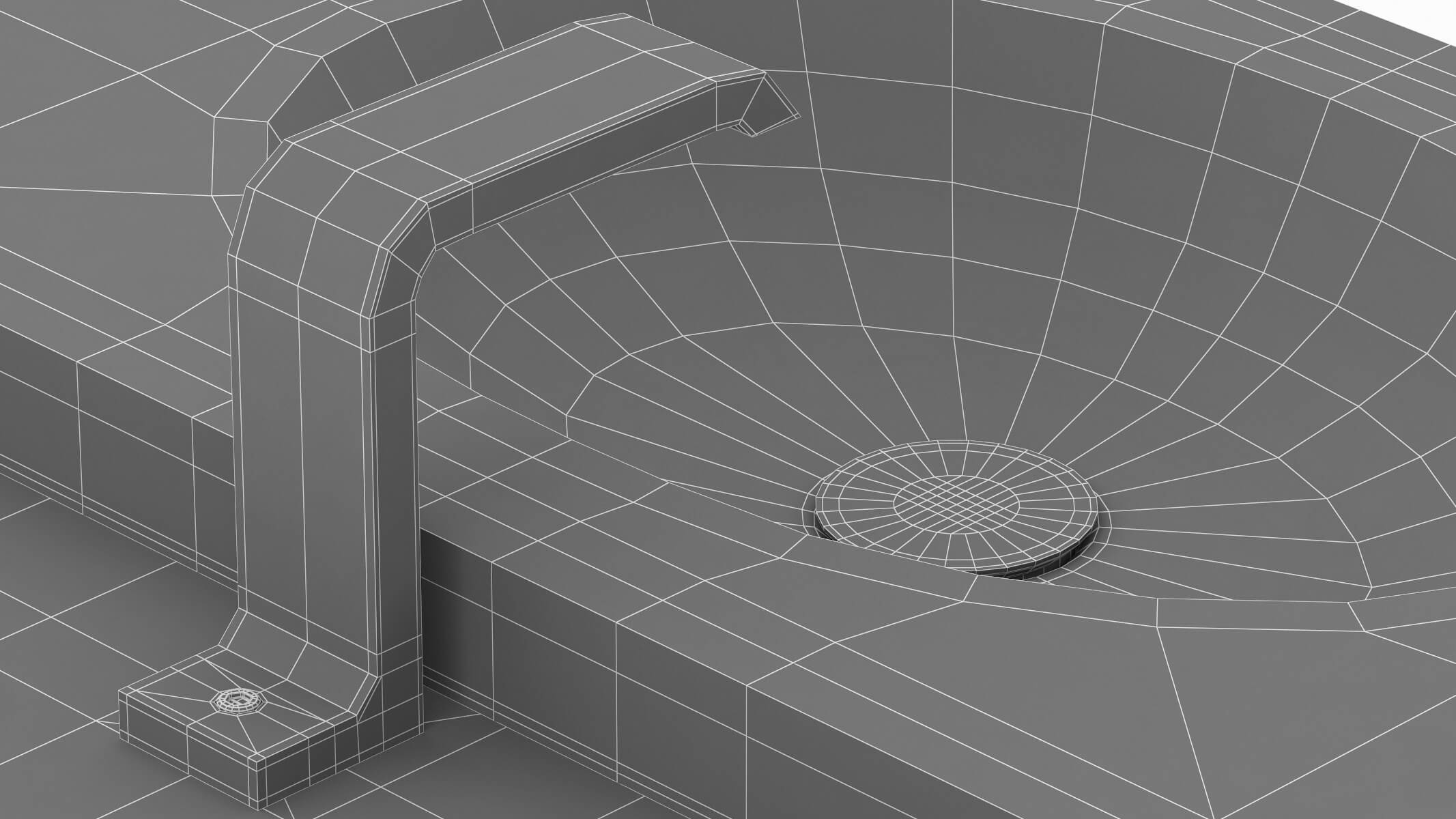 Toto Neorest II Vessel Lavatory With LED Lighting - 3D Model by frezzy