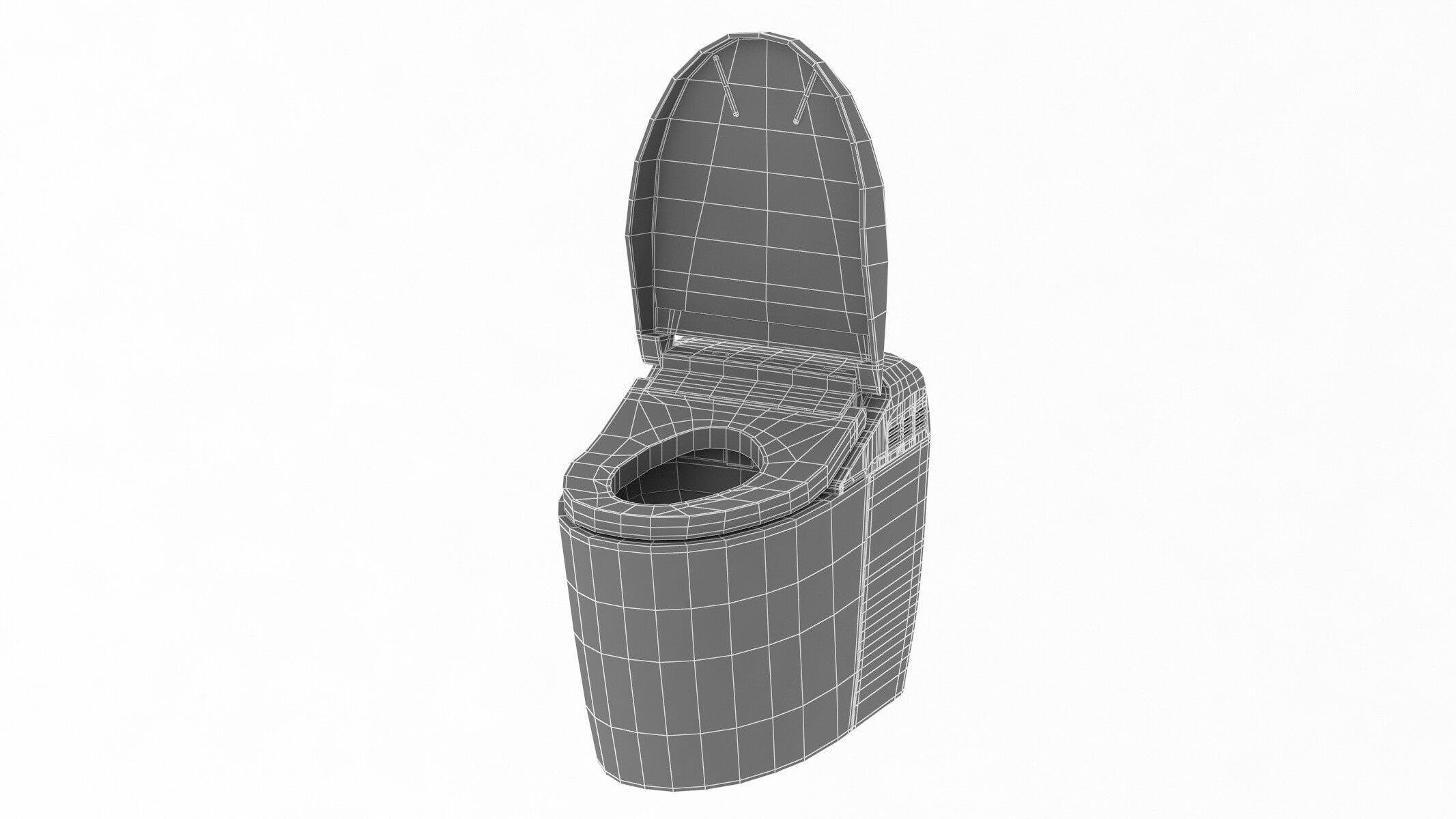 Toto Neorest RH Dual Flust Toilet - 3D Model by frezzy