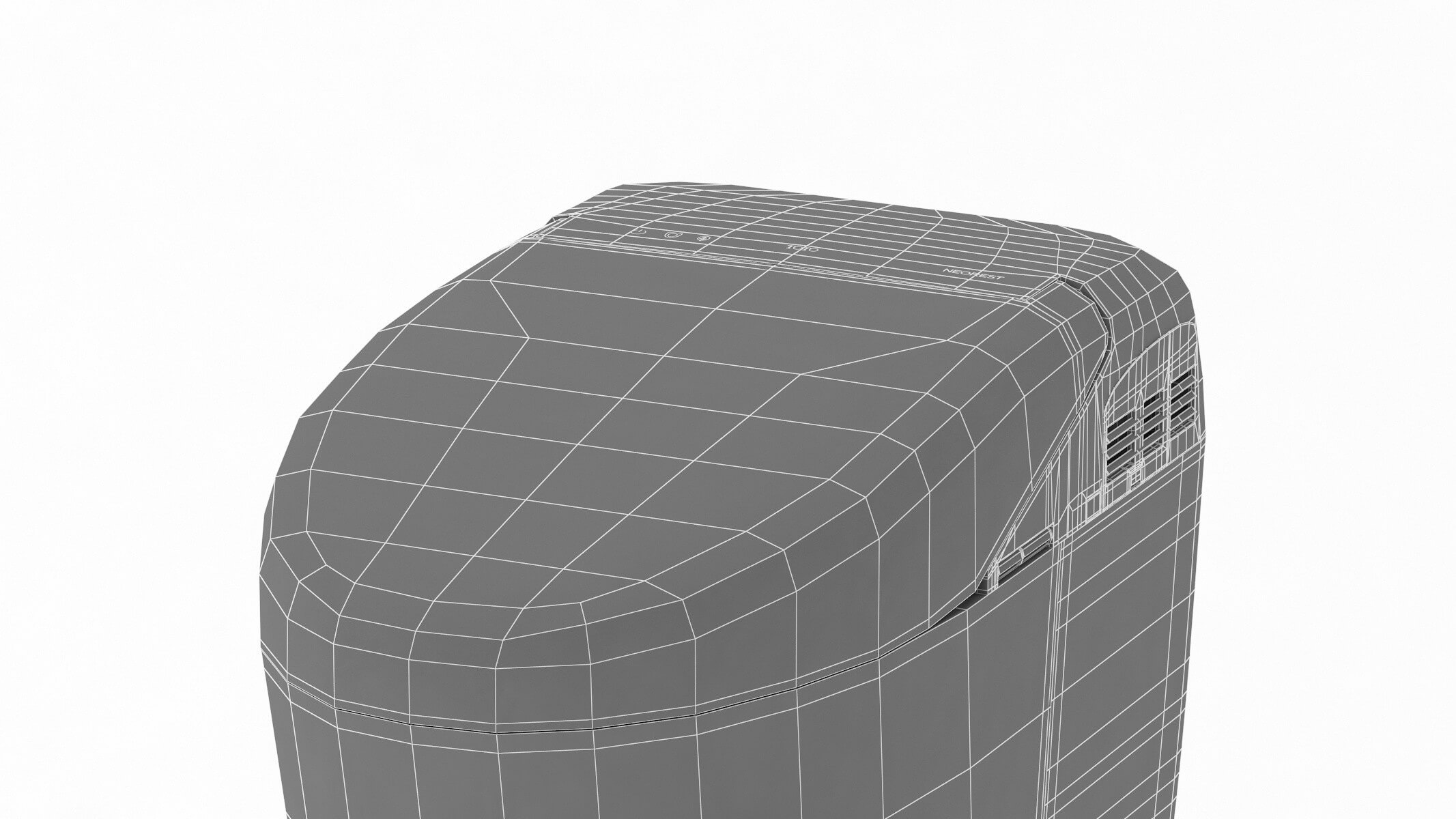 Toto Neorest RH Dual Flust Toilet - 3D Model by frezzy