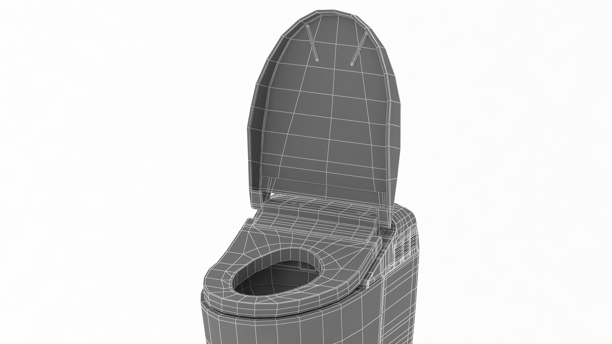 Toto Neorest RH Dual Flust Toilet - 3D Model by frezzy