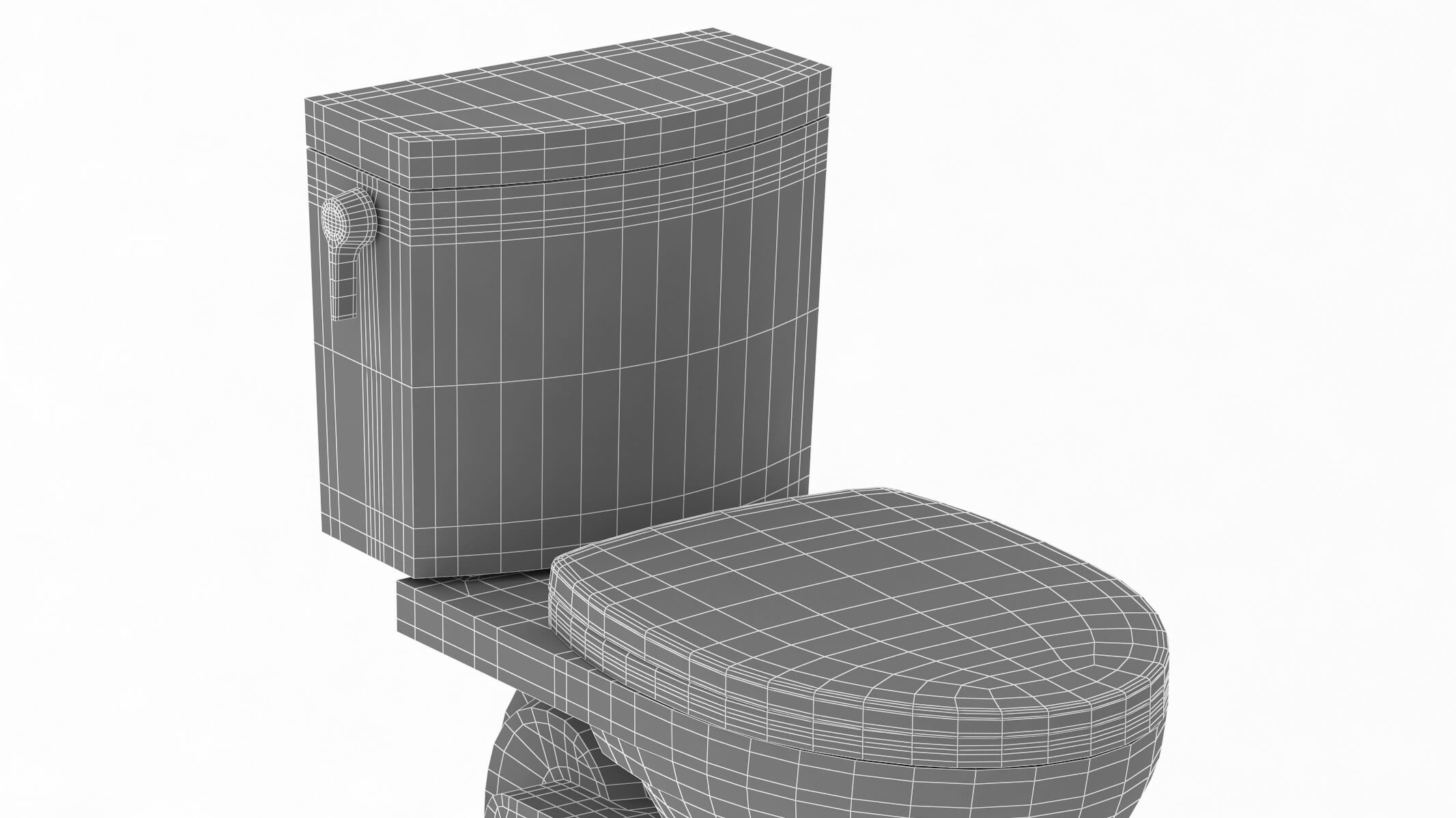 Toto Vespin II Two-Piece Toilet 3D Model by frezzy