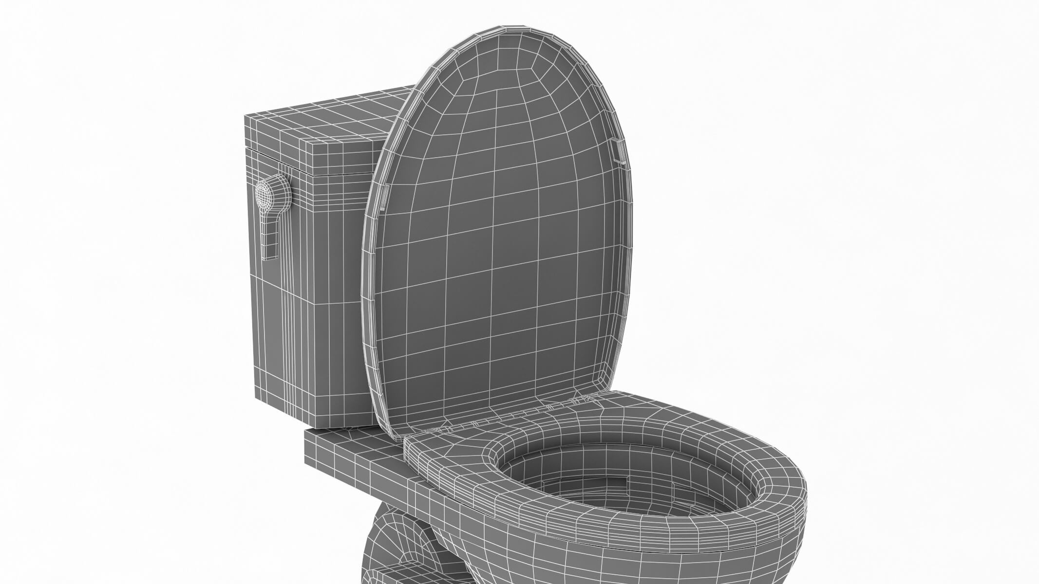 Toto Vespin II Two-Piece Toilet 3D Model by frezzy