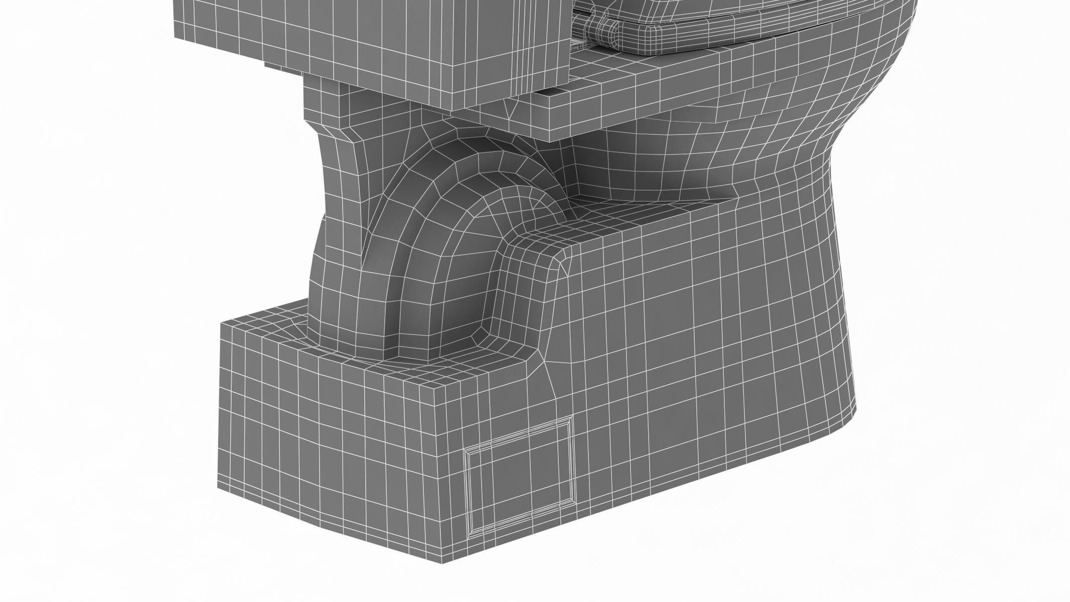 Toto Vespin II Two-Piece Toilet 3D Model by frezzy