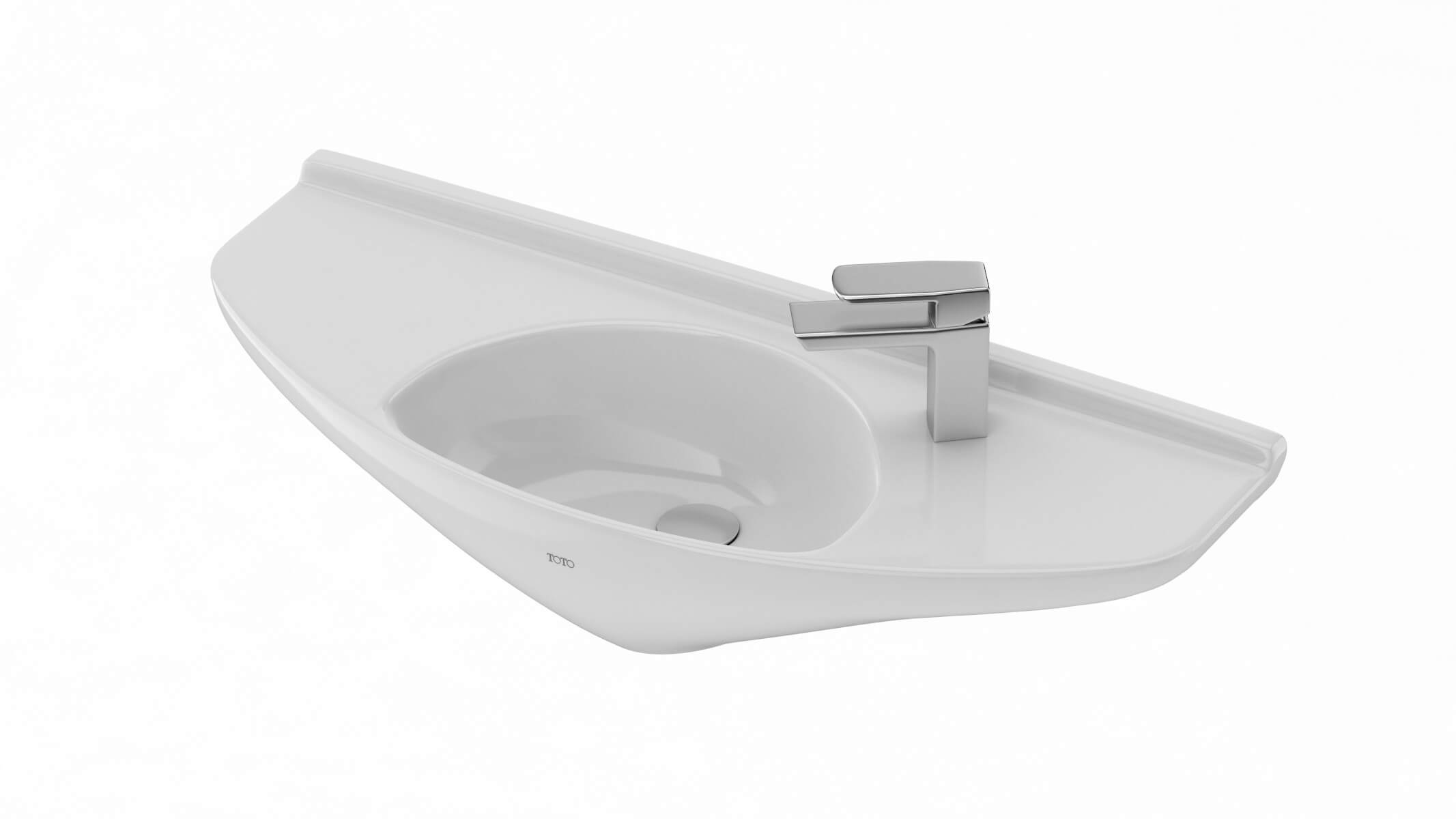 Toto Wall Mount Lavatory - 3D Model by frezzy