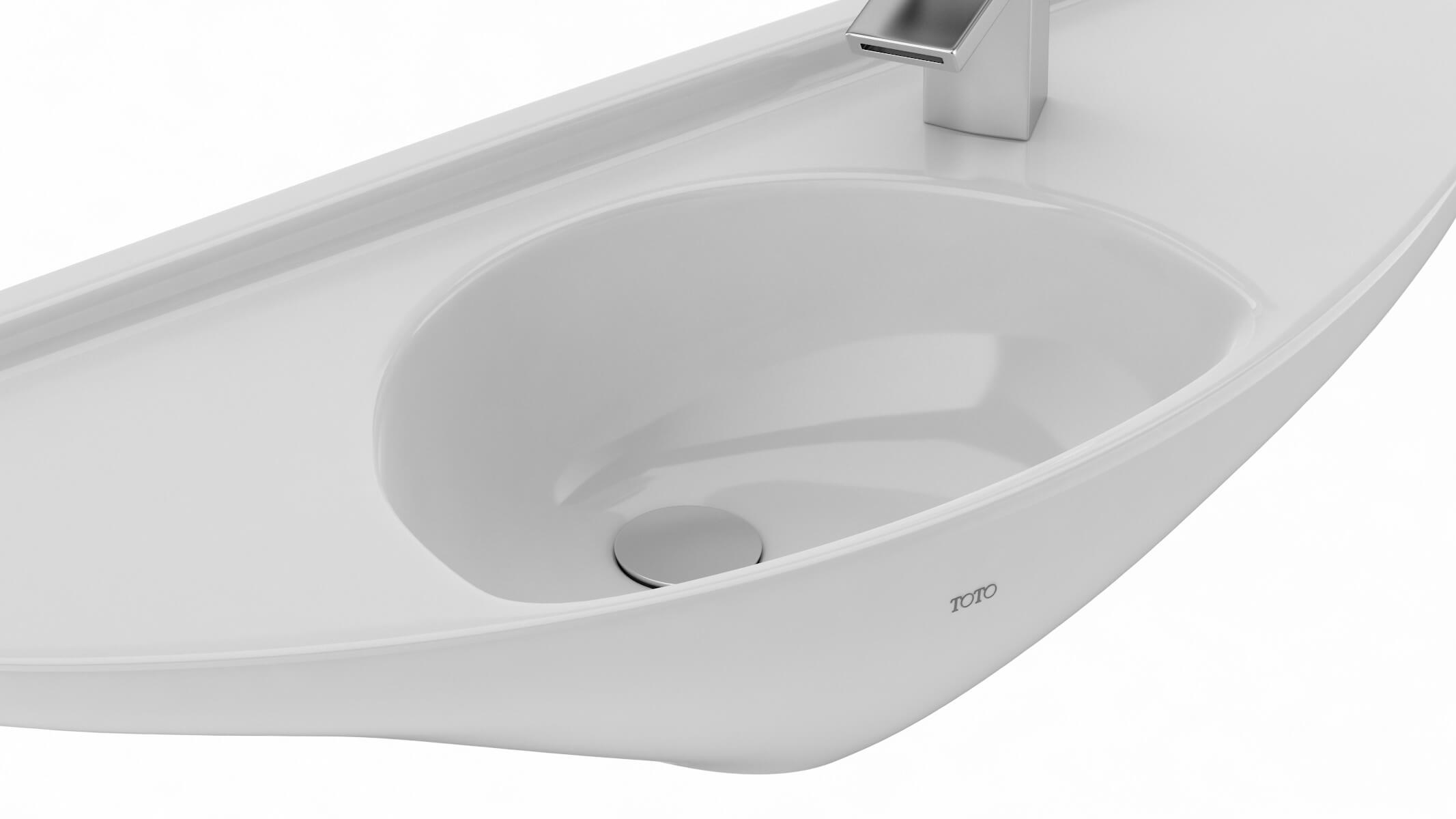 Toto Wall Mount Lavatory - 3D Model by frezzy