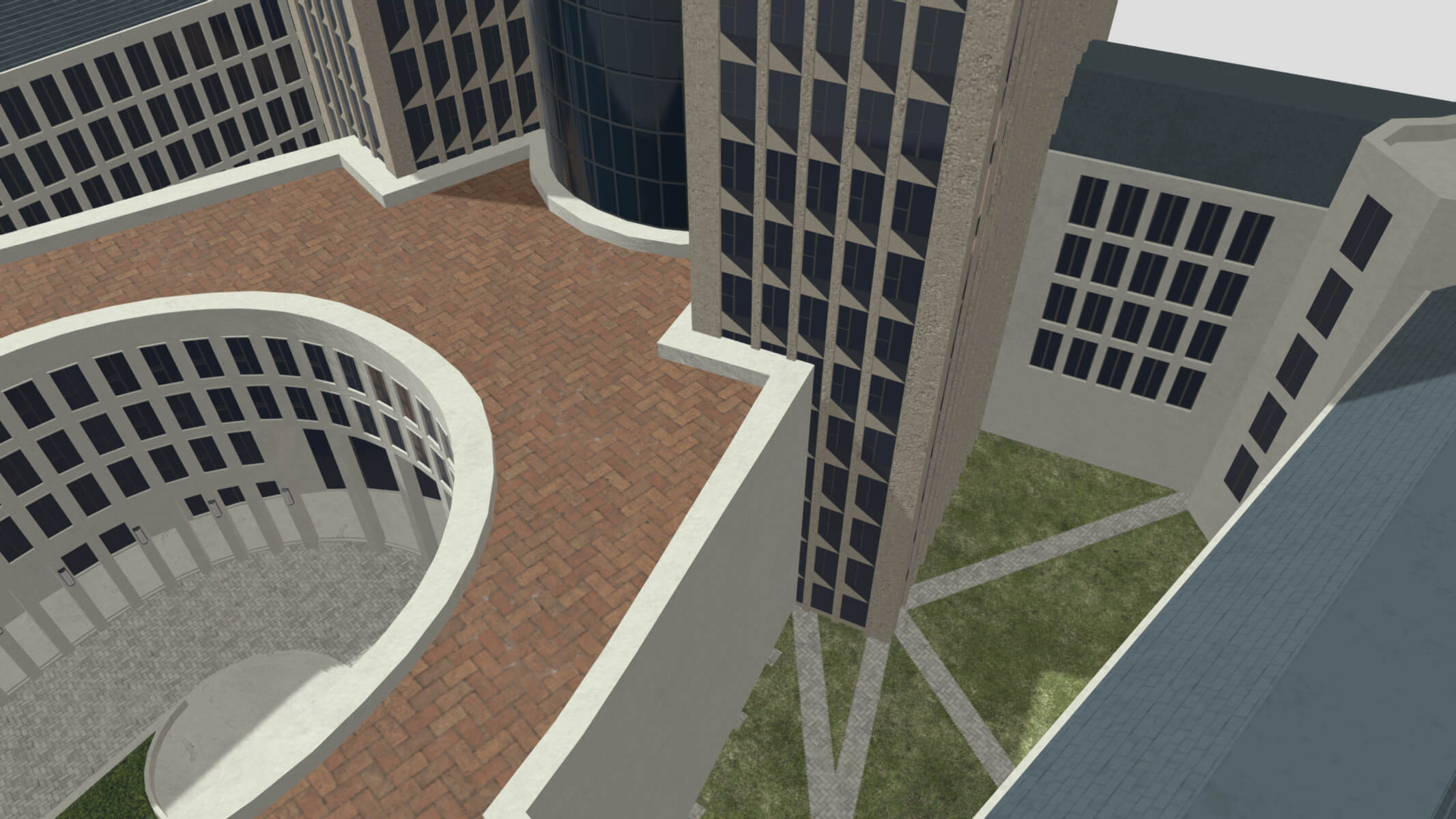 Tower 185 Skyscraper Low Poly - 3D Model by frezzy