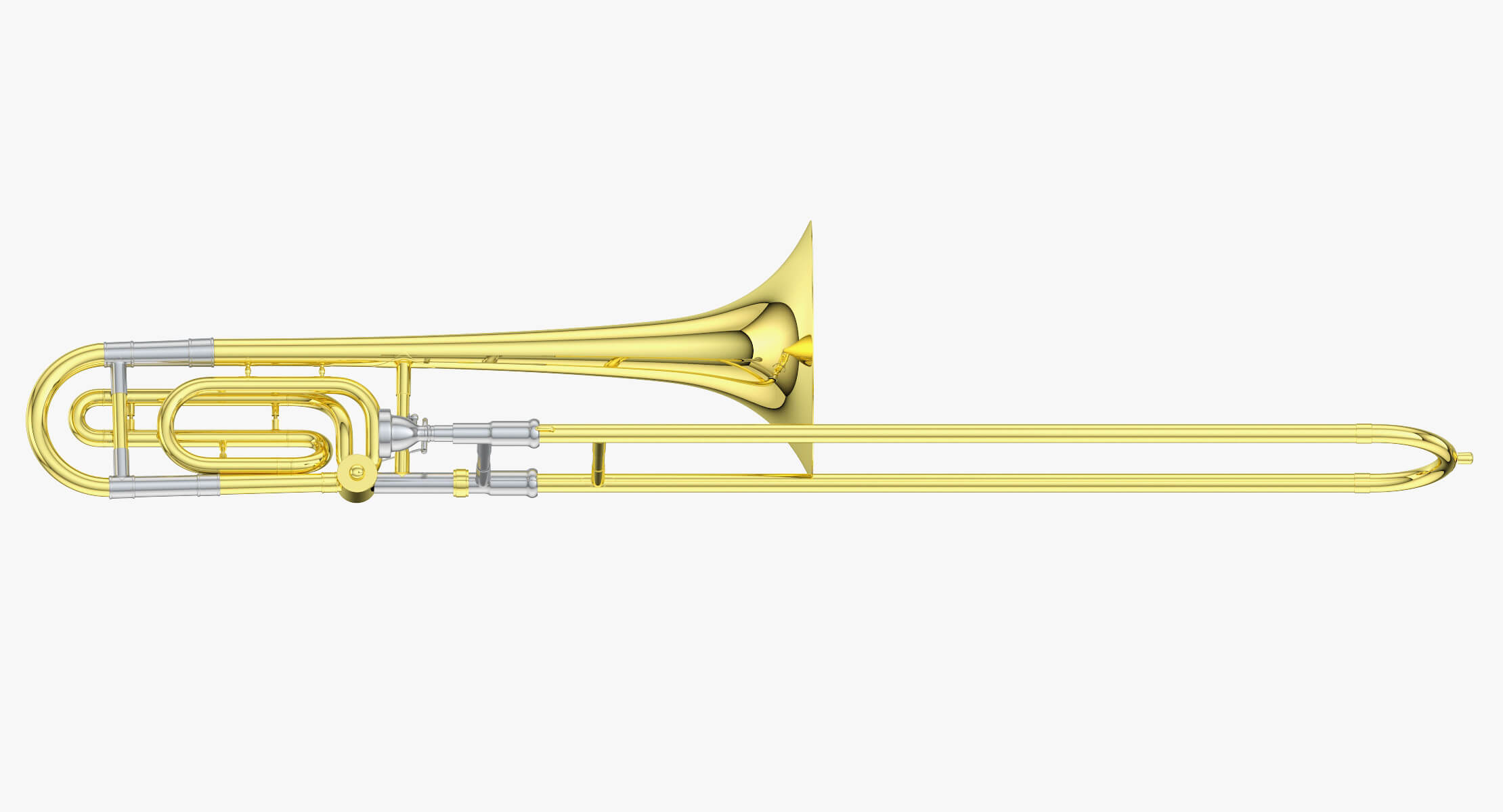 Trombone - 3D Model by frezzy