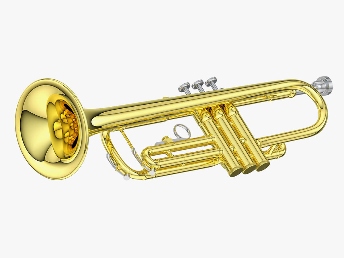 Trumpet - 3D Model by frezzy