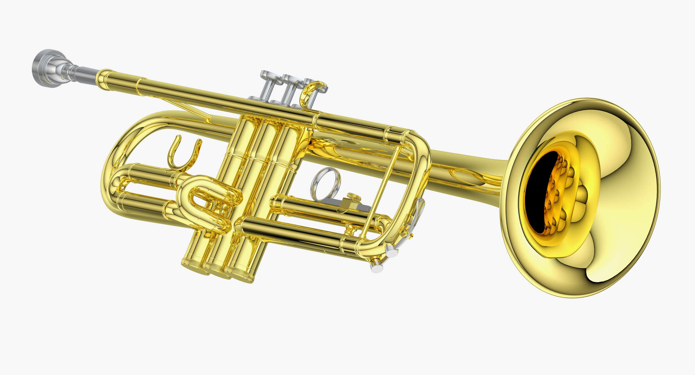 Trumpet - 3D Model by frezzy