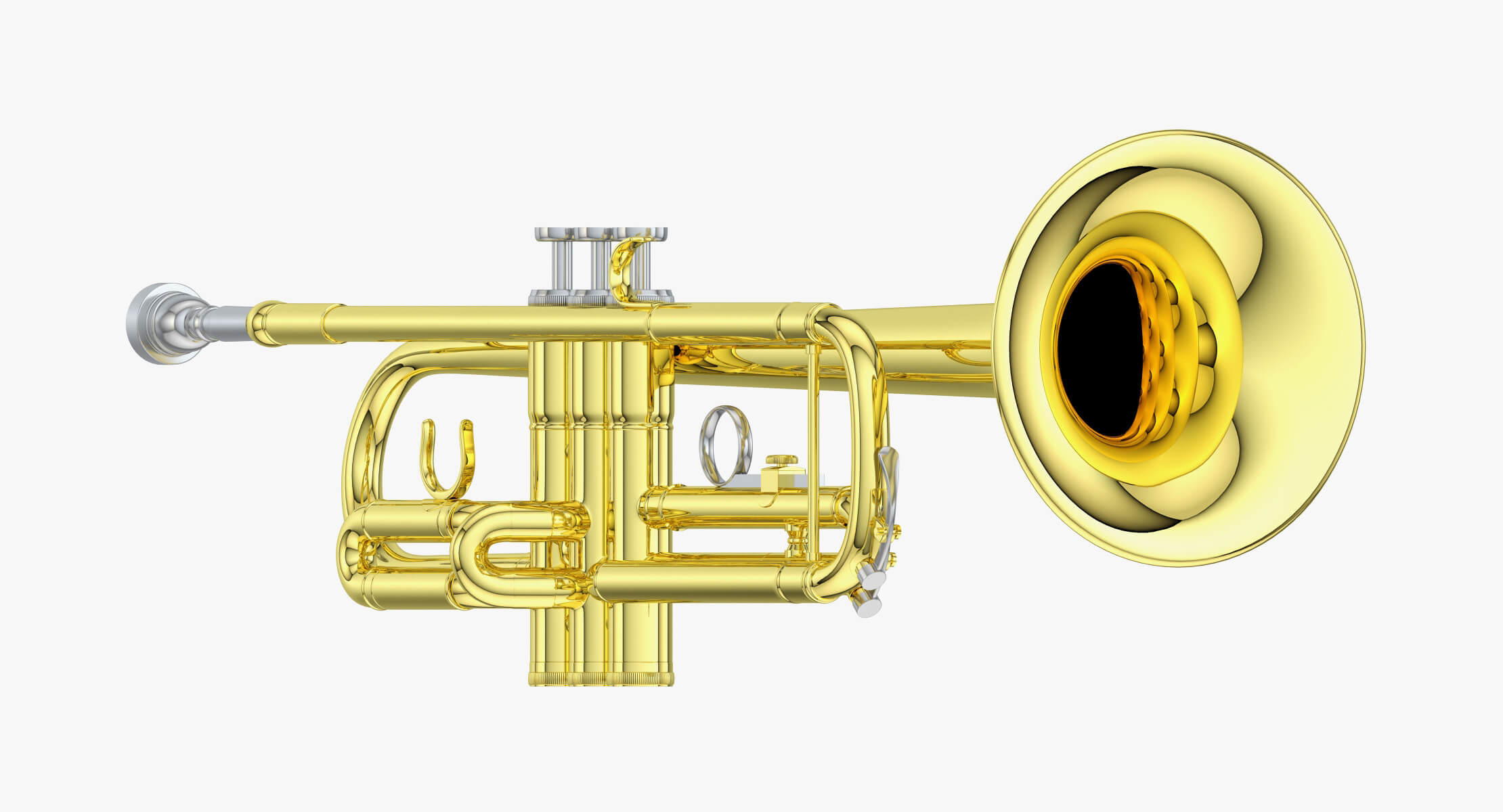 Trumpet - 3D Model by frezzy