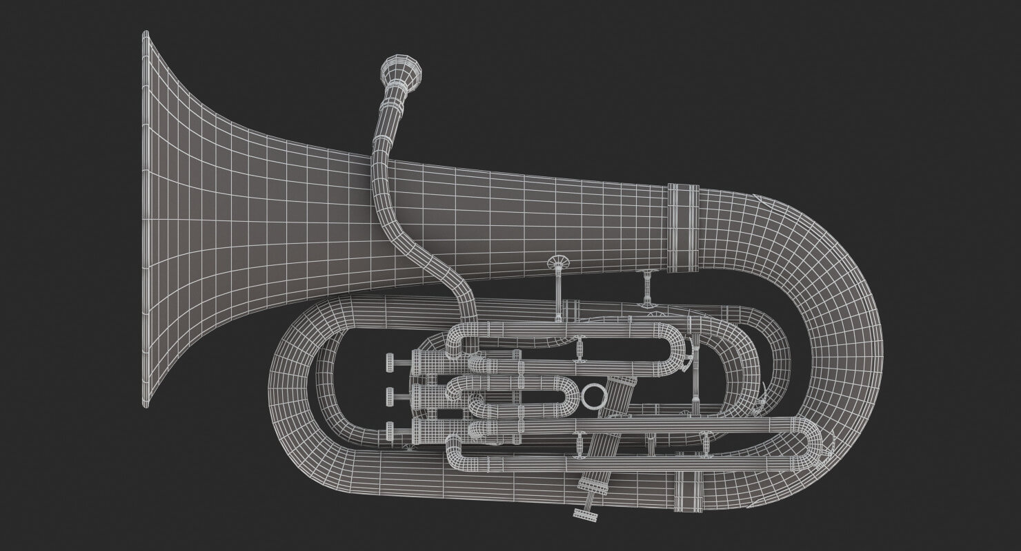 Tuba - 3D Model by frezzy