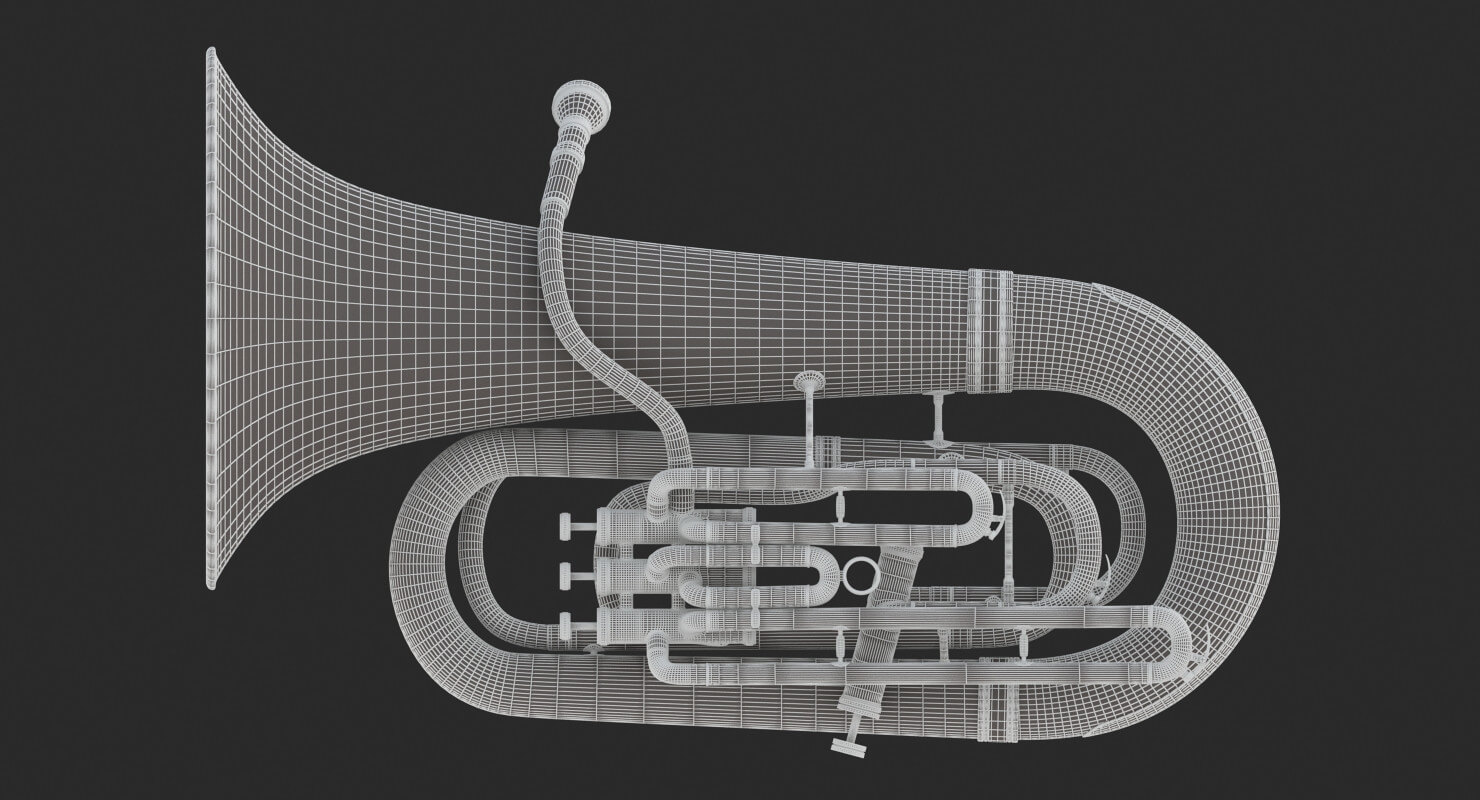 Tuba - 3D Model by frezzy