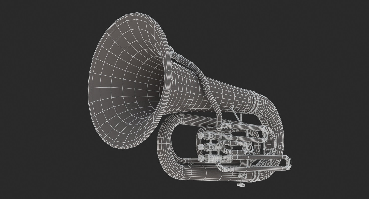 Tuba - 3D Model by frezzy