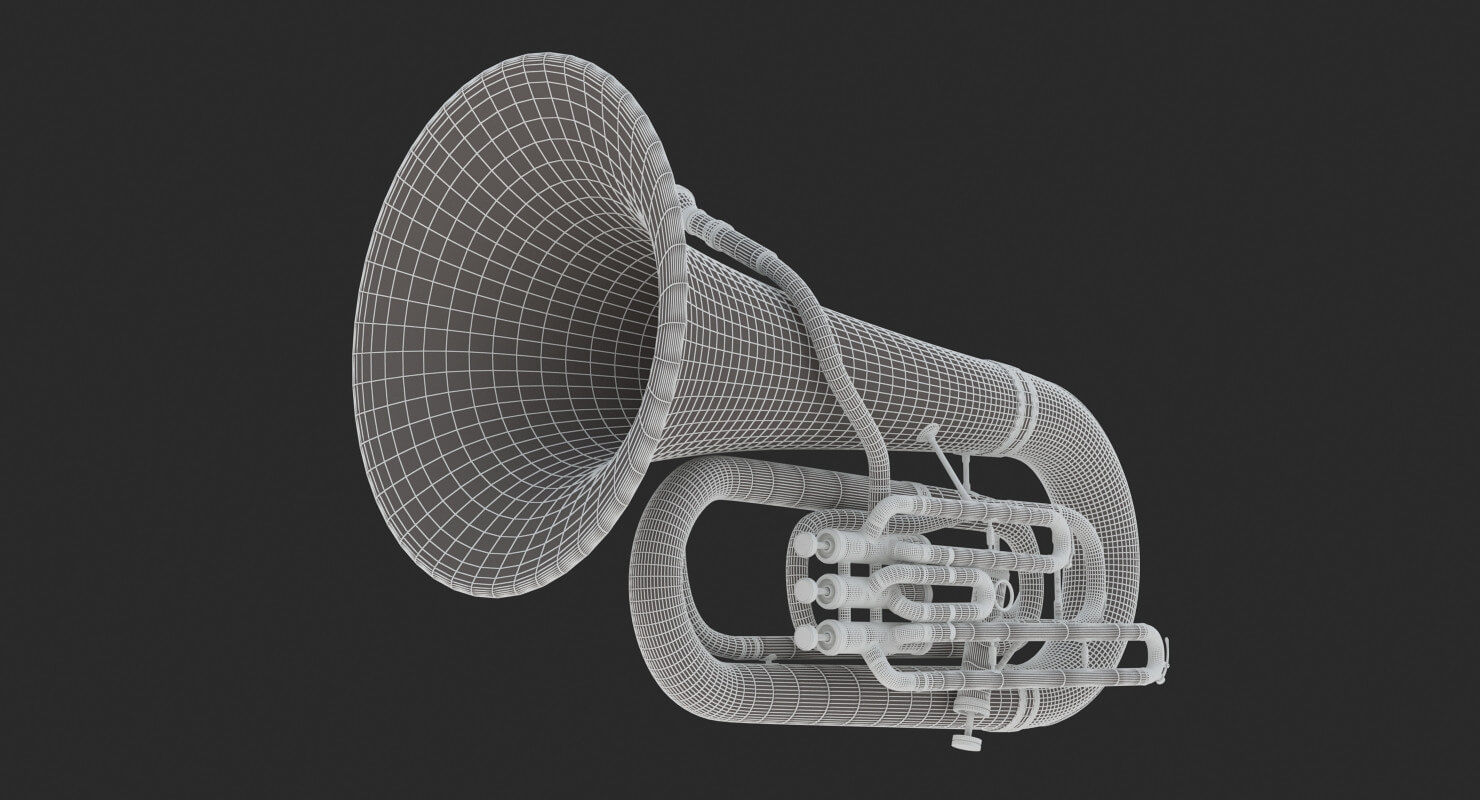 Tuba - 3D Model by frezzy