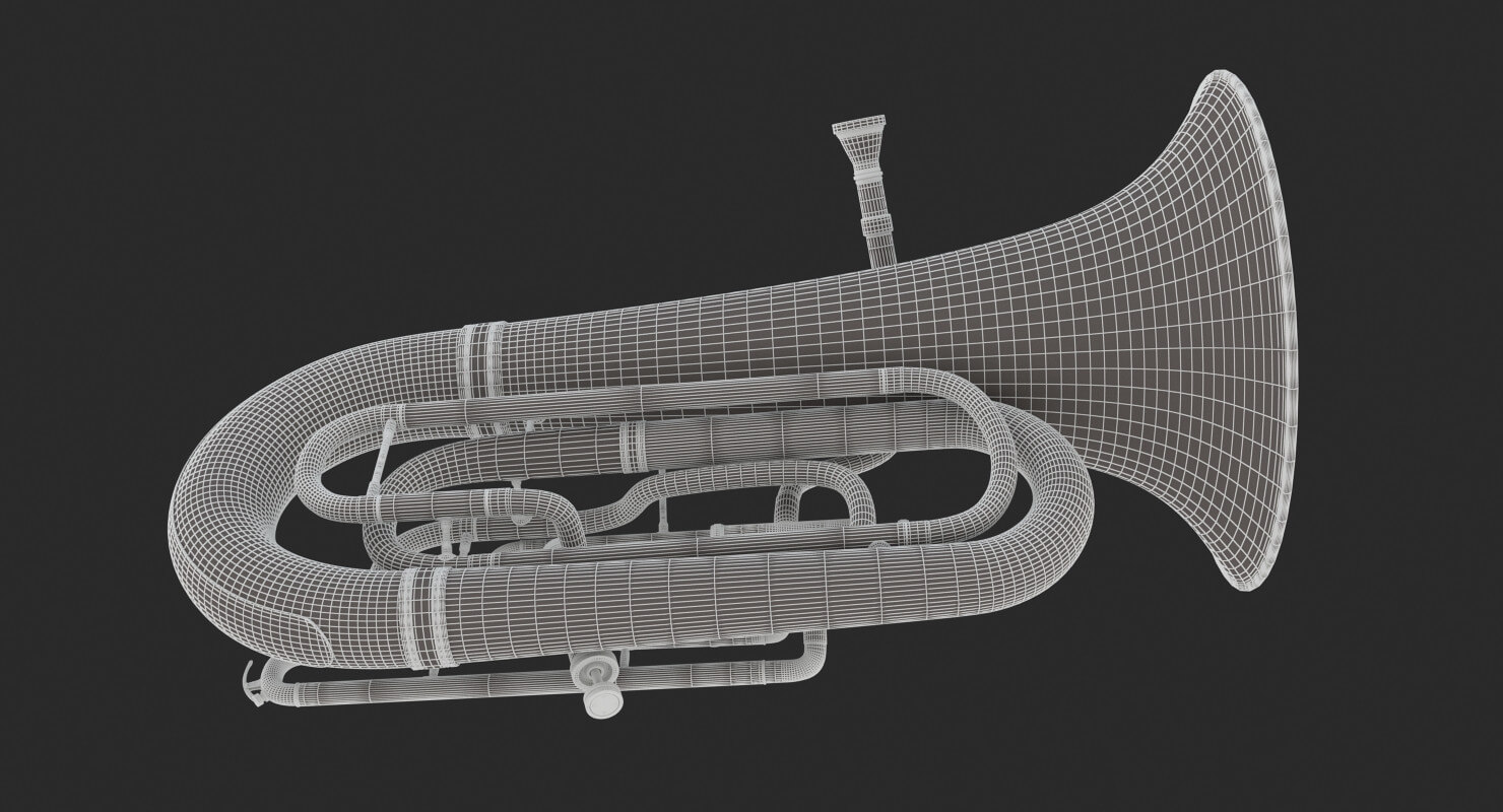 Tuba - 3D Model by frezzy