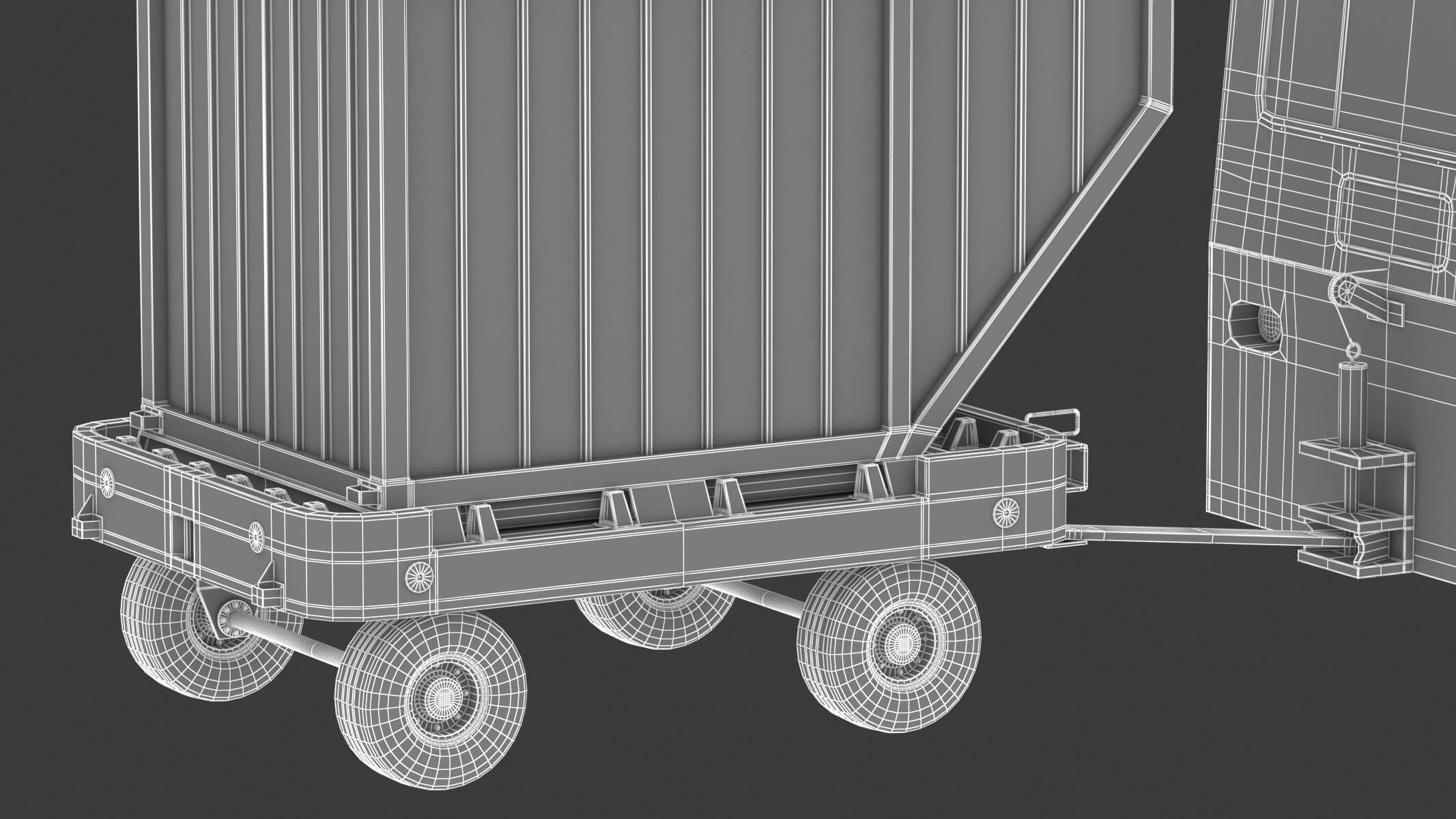 TUG Aircraft Tow Tractor - 3D Model by frezzy