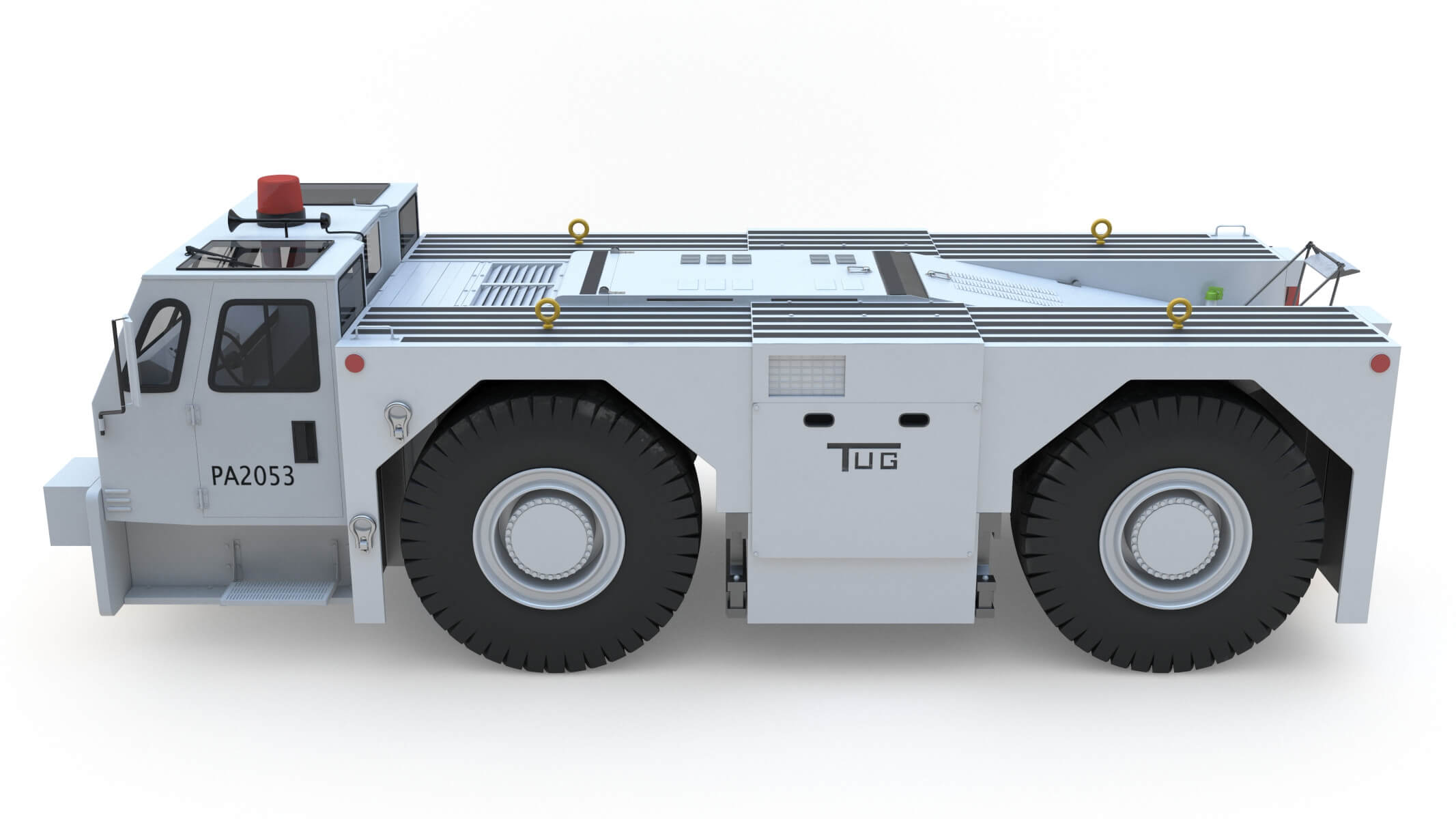 Tug Aircraft Tractor - 3D Model by frezzy