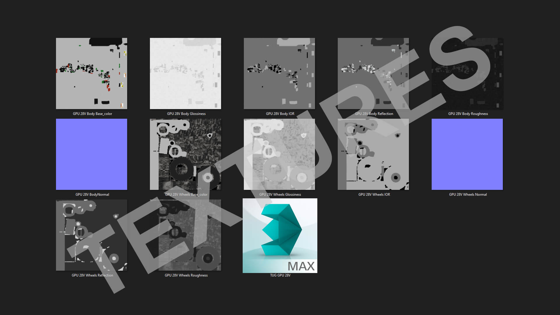 TUG GPU 28V Magnum - 3D Model by frezzy