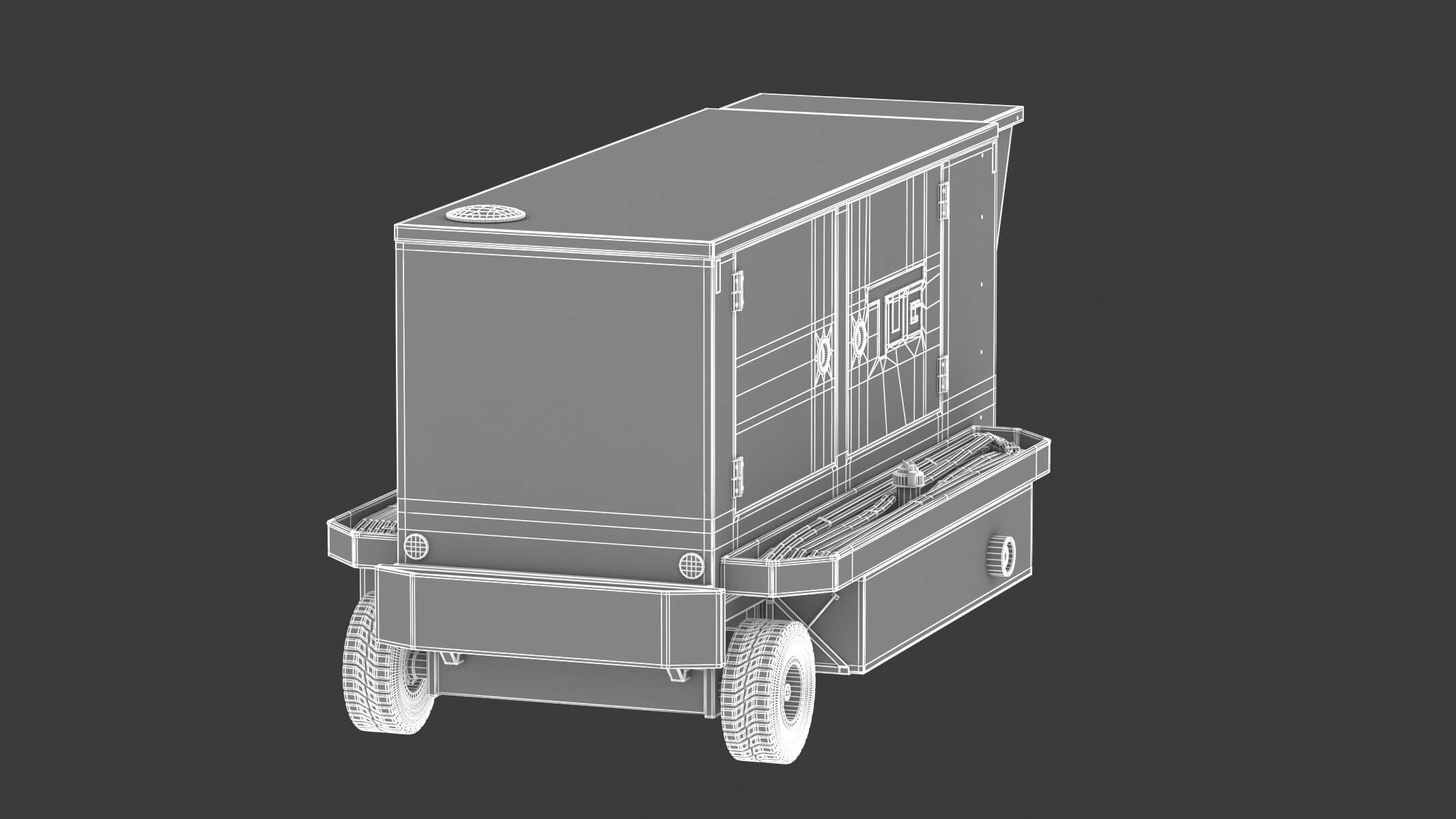 TUG GPU 28V Magnum - 3D Model by frezzy