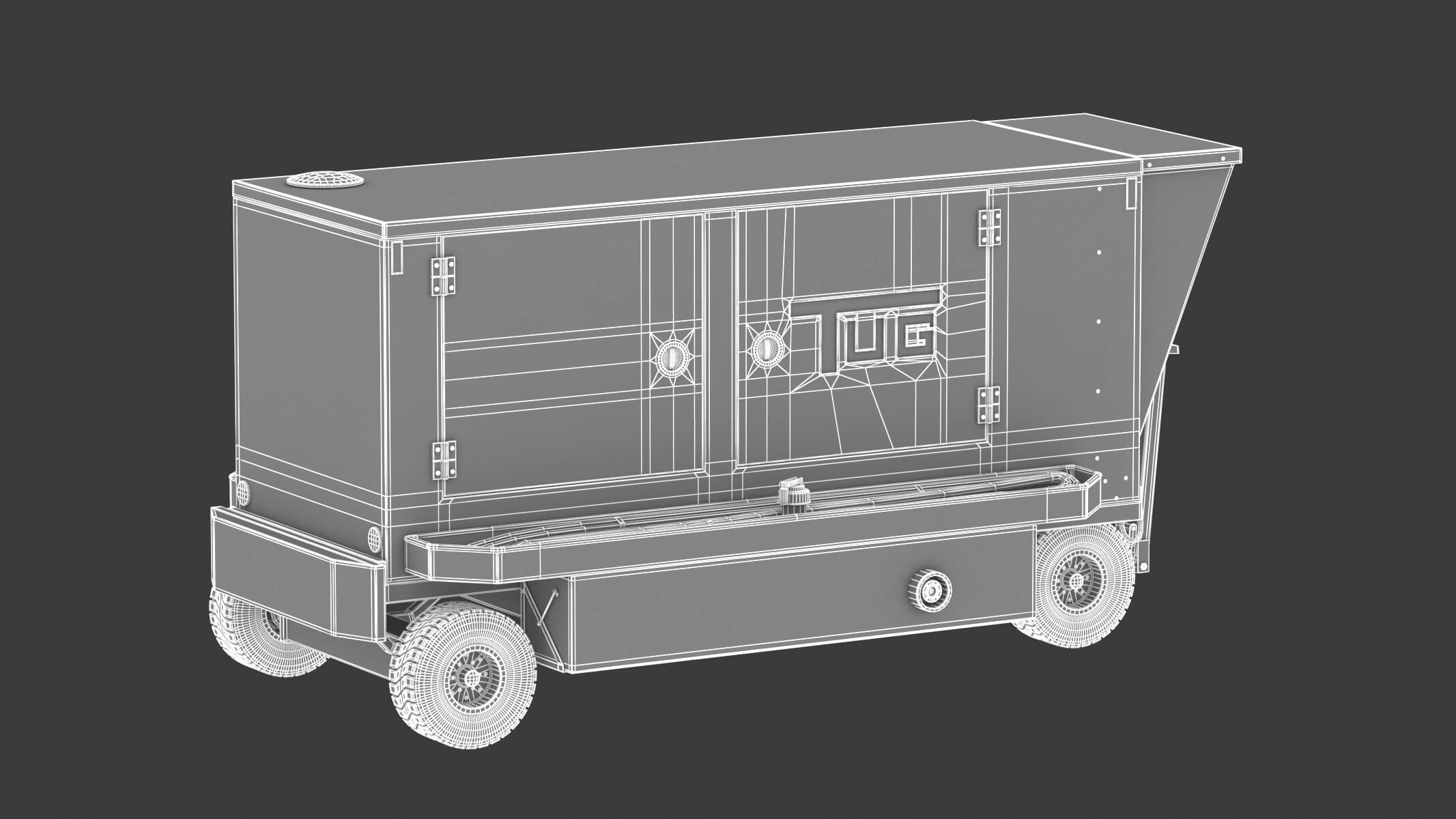 TUG GPU 28V Magnum - 3D Model by frezzy