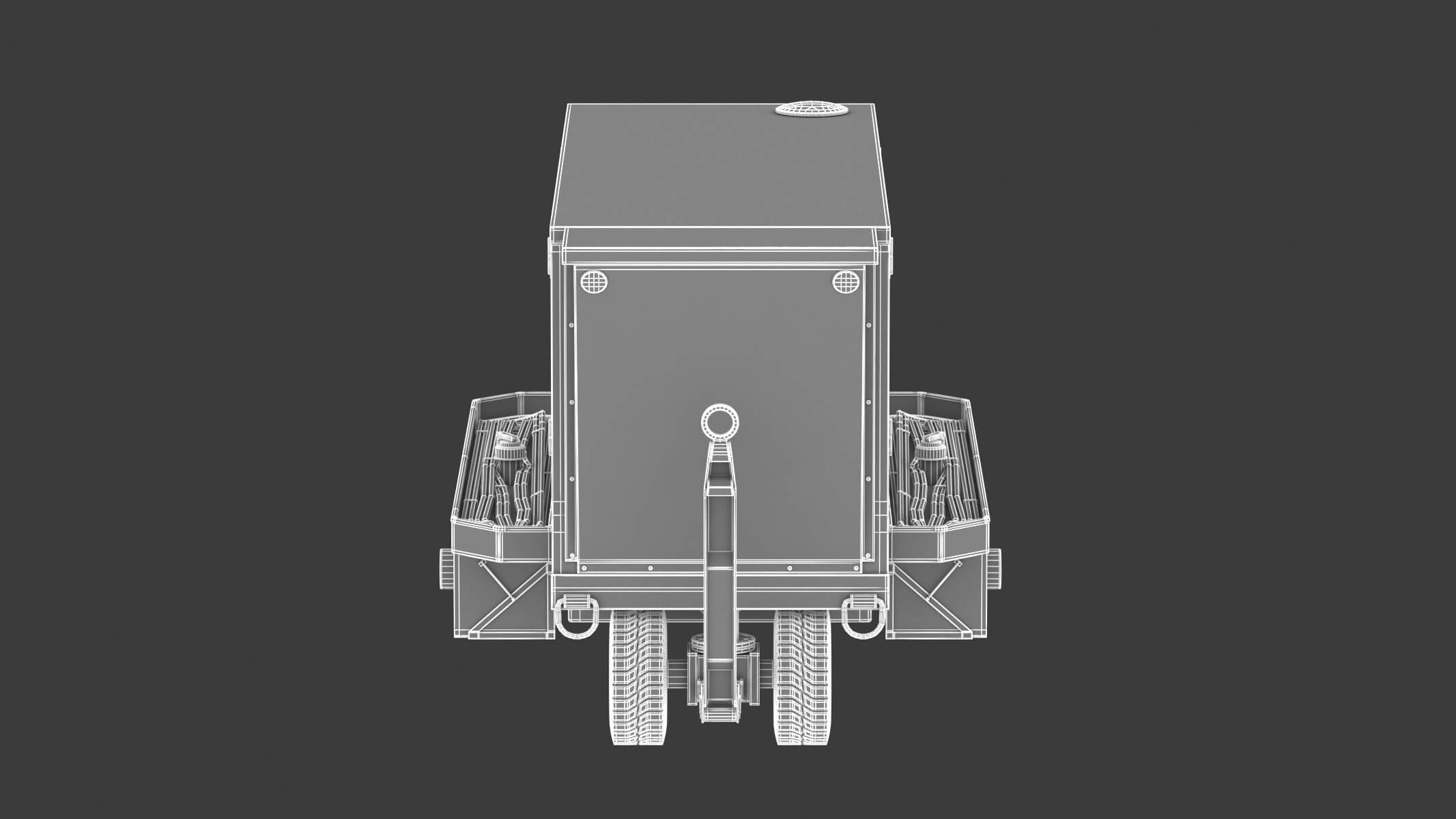 TUG GPU 28V Magnum - 3D Model by frezzy