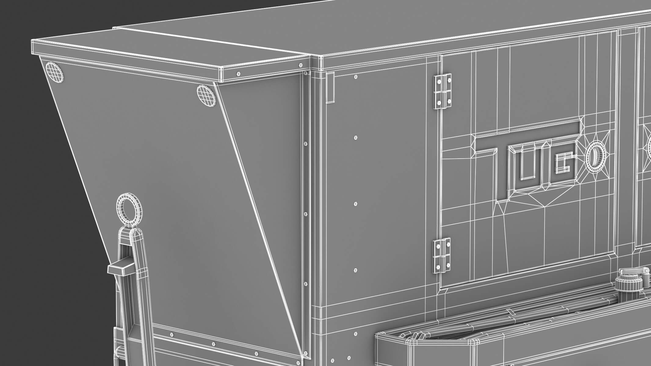 TUG GPU 28V Magnum - 3D Model by frezzy