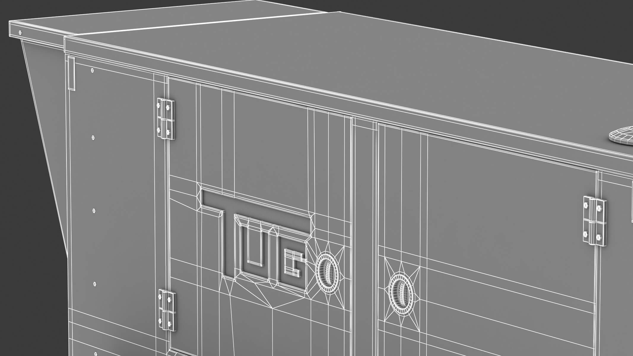 TUG GPU 28V Magnum - 3D Model by frezzy