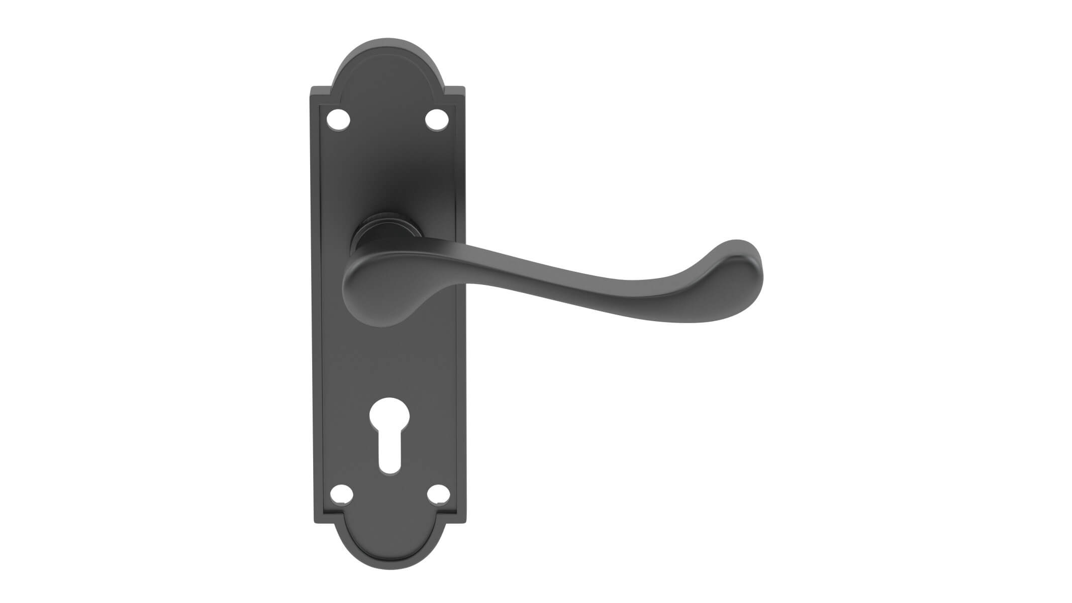 Turnberry Black Antique Handle - 3D Model by frezzy