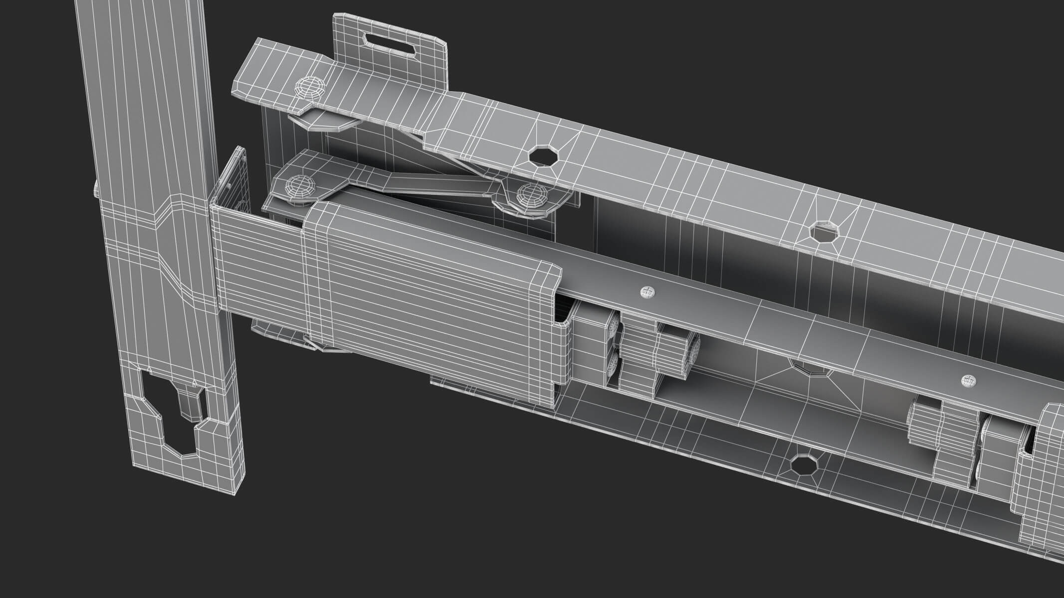 TV Wall Mount - 3D Model by frezzy