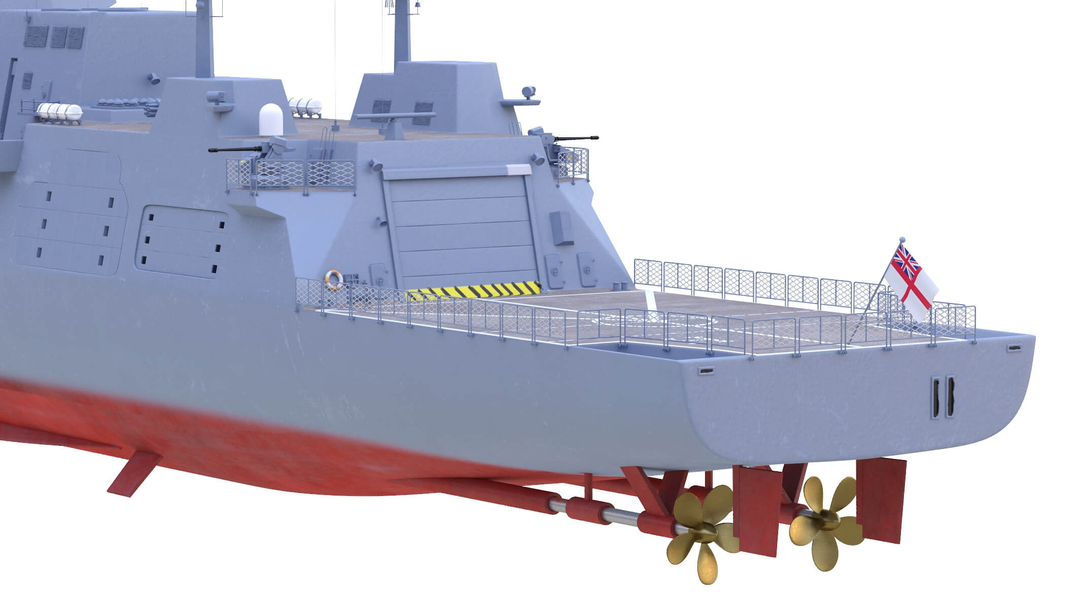 Type 26 Frigate - 3D Model by frezzy