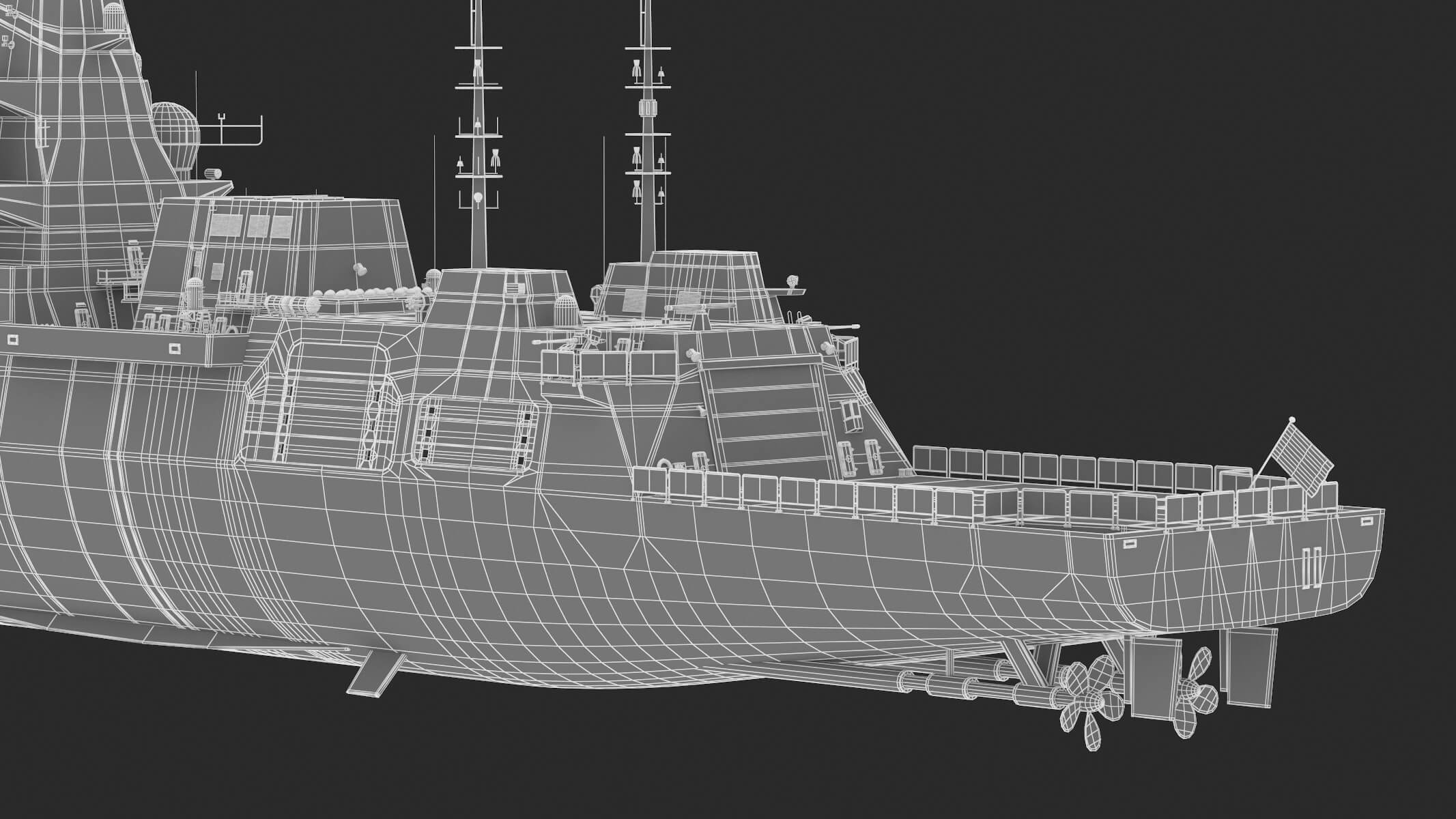 Type 26 Frigate - 3D Model by frezzy