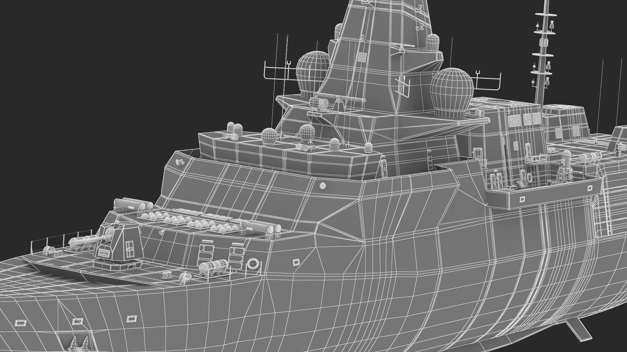 Type 26 Frigate - 3D Model by frezzy
