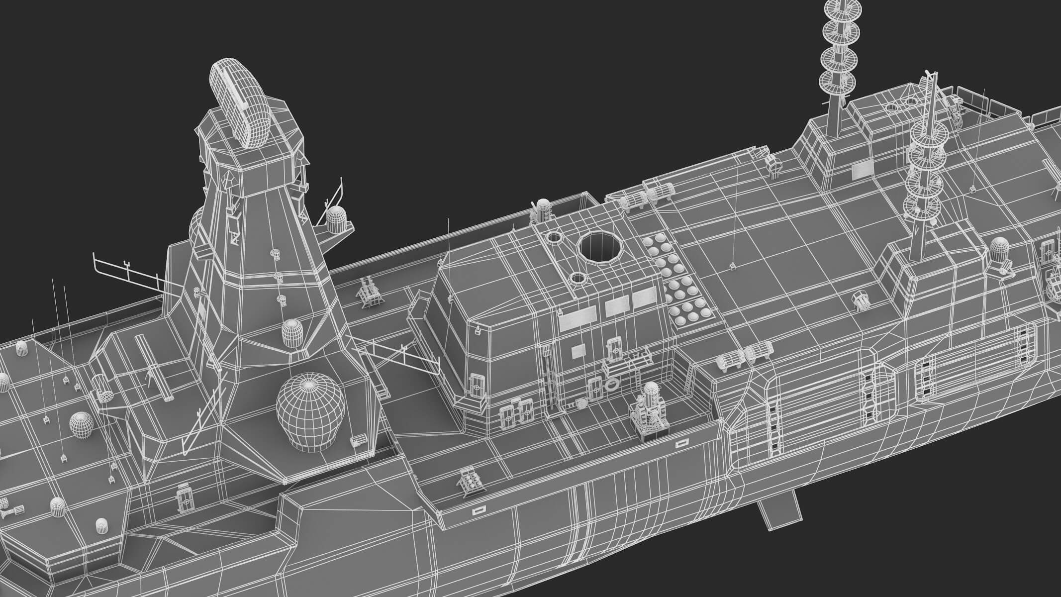 Type 26 Frigate - 3D Model by frezzy