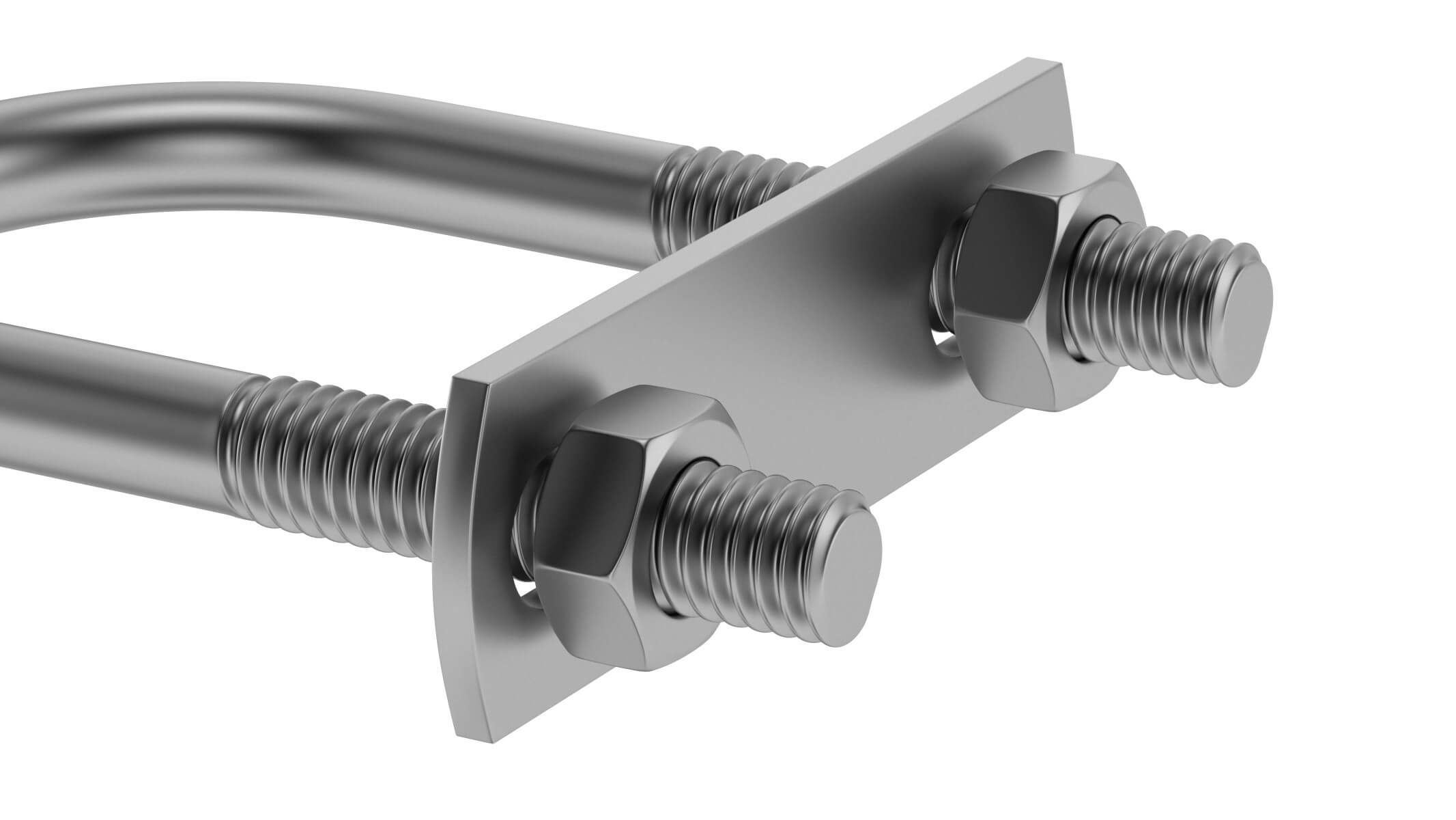 U Bolt - 3D Model by frezzy