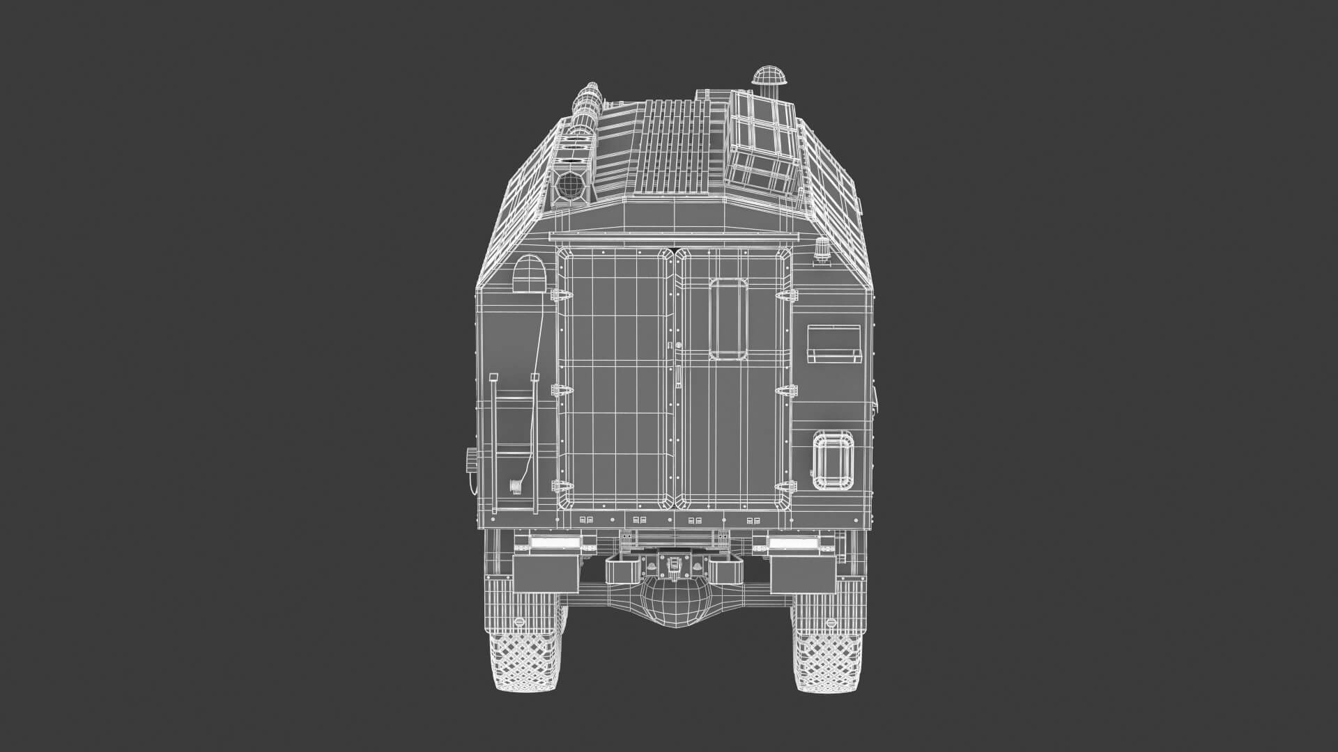 Ural-4320 Command 3D Model by frezzy