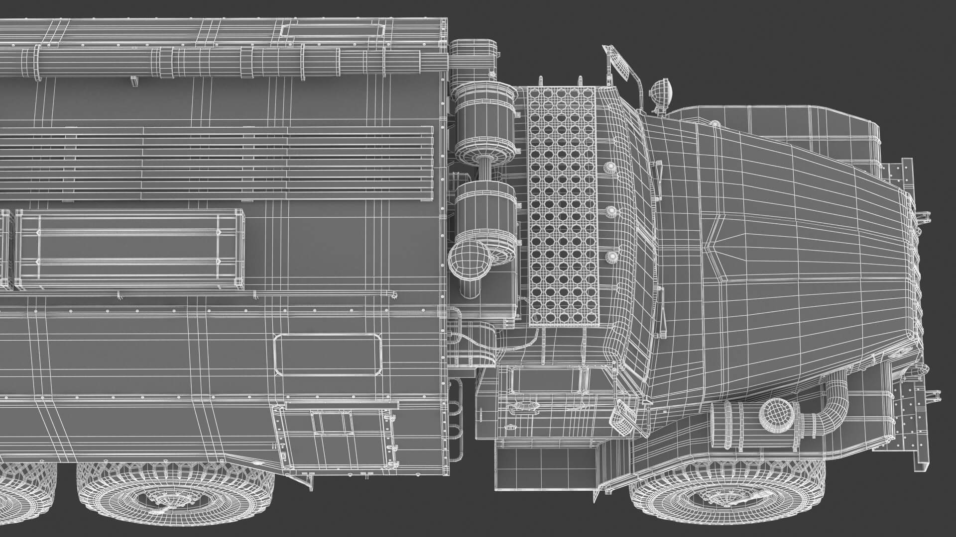 Ural-4320 Command 3D Model by frezzy