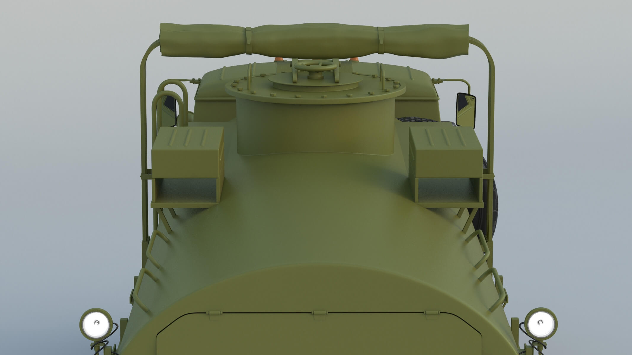 Ural-4320 Fuel Tanker 3D Model by frezzy