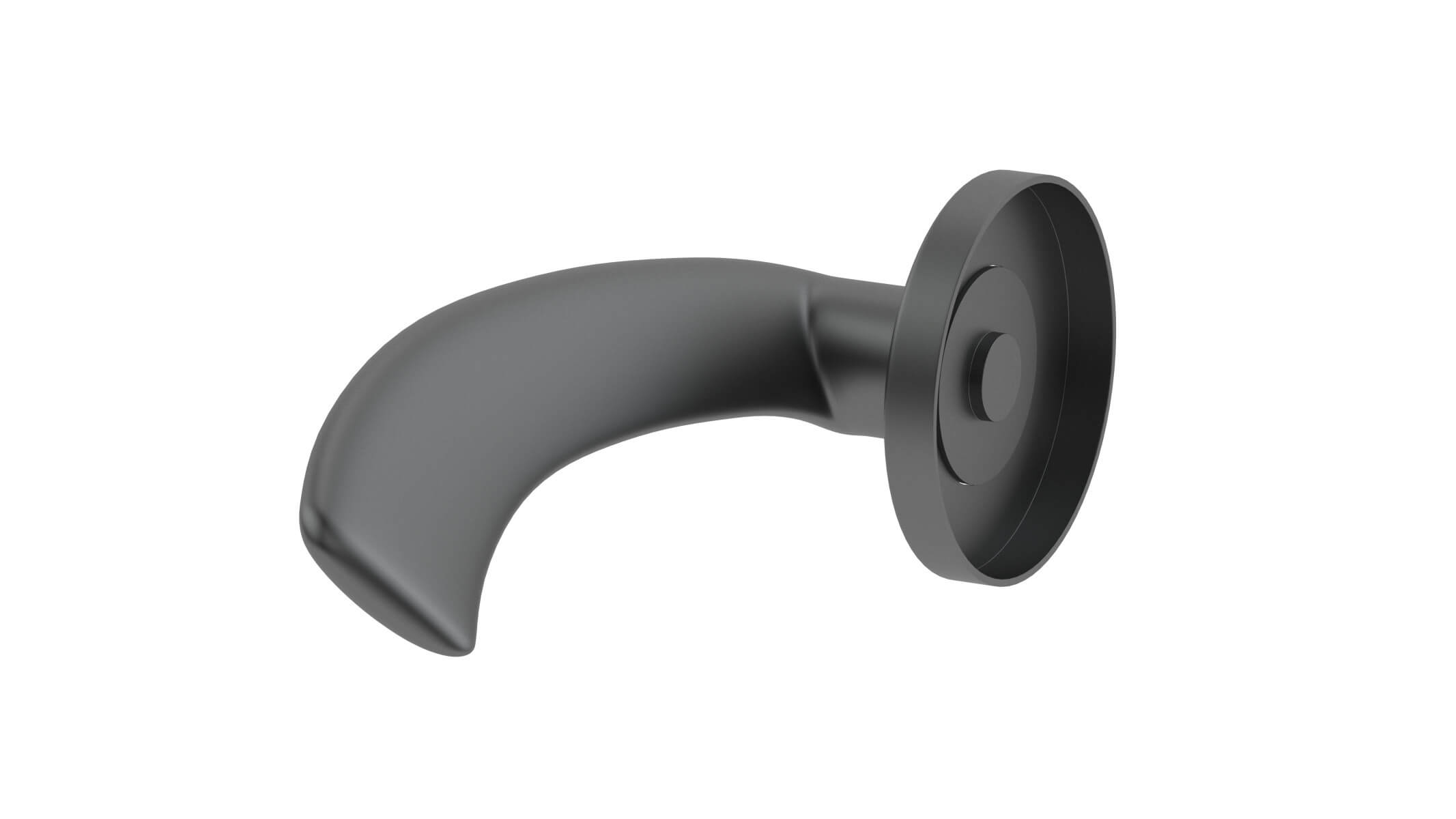 Urfic President Door Handle Matt Black - 3D Model by frezzy