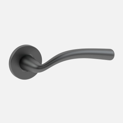 Urfic Winchester Door Handle Matt Black - 3D Model by frezzy